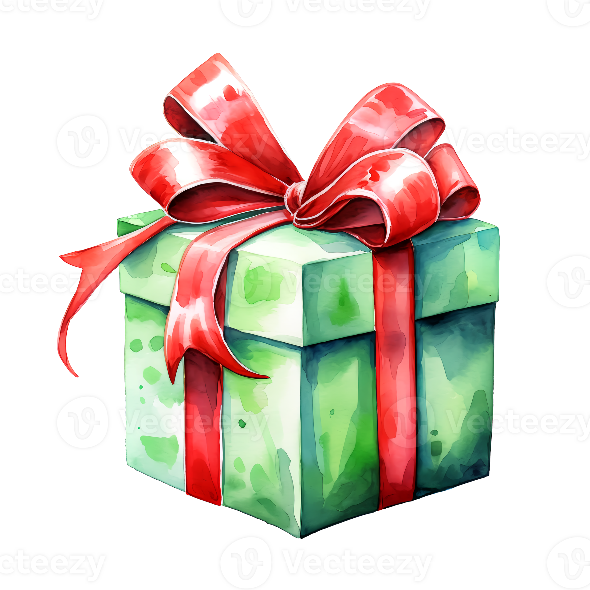 AI generated Watercolor Christmas Gifts.. Clipart. AI generated ...