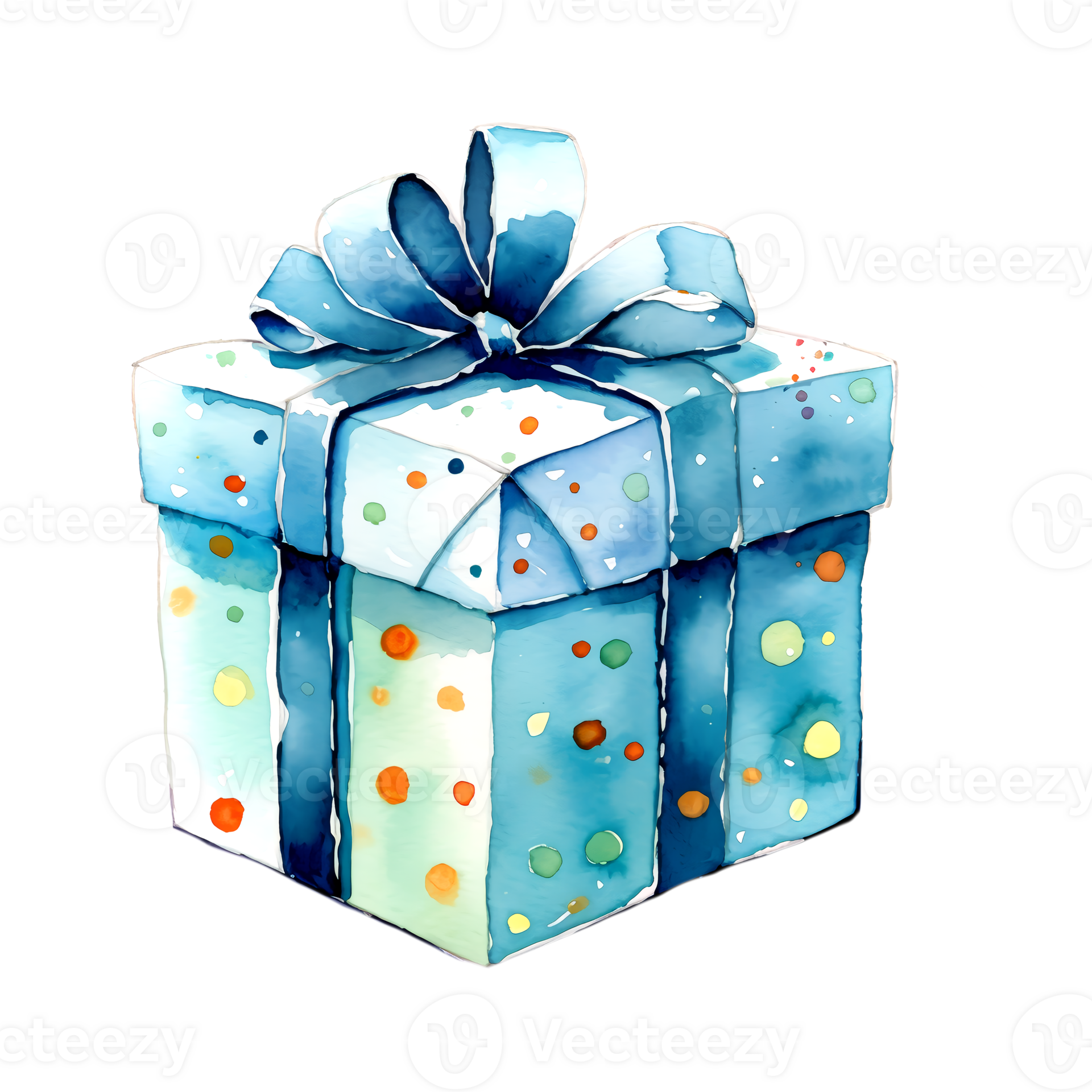AI generated Watercolor Christmas Gifts.. Clipart. AI generated ...