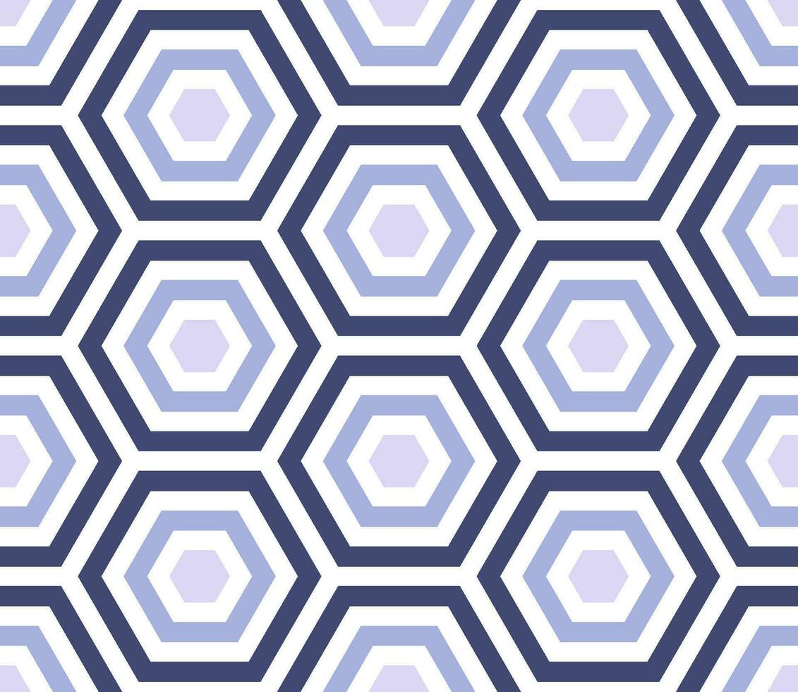 Seamless hexagon pattern with a modern style 35165147 Vector Art at ...