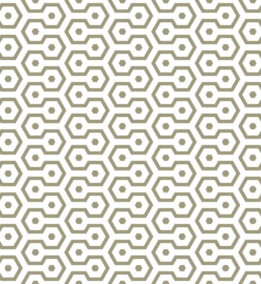 Seamless hexagon pattern with a modern style 35165183 Vector Art at ...