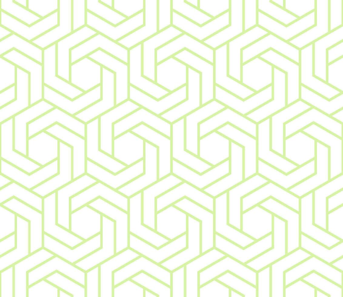 Seamless hexagon pattern with a modern style 35165184 Vector Art at ...