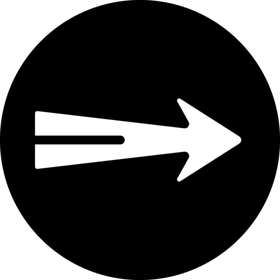 solid icon for arrow 35167281 Vector Art at Vecteezy