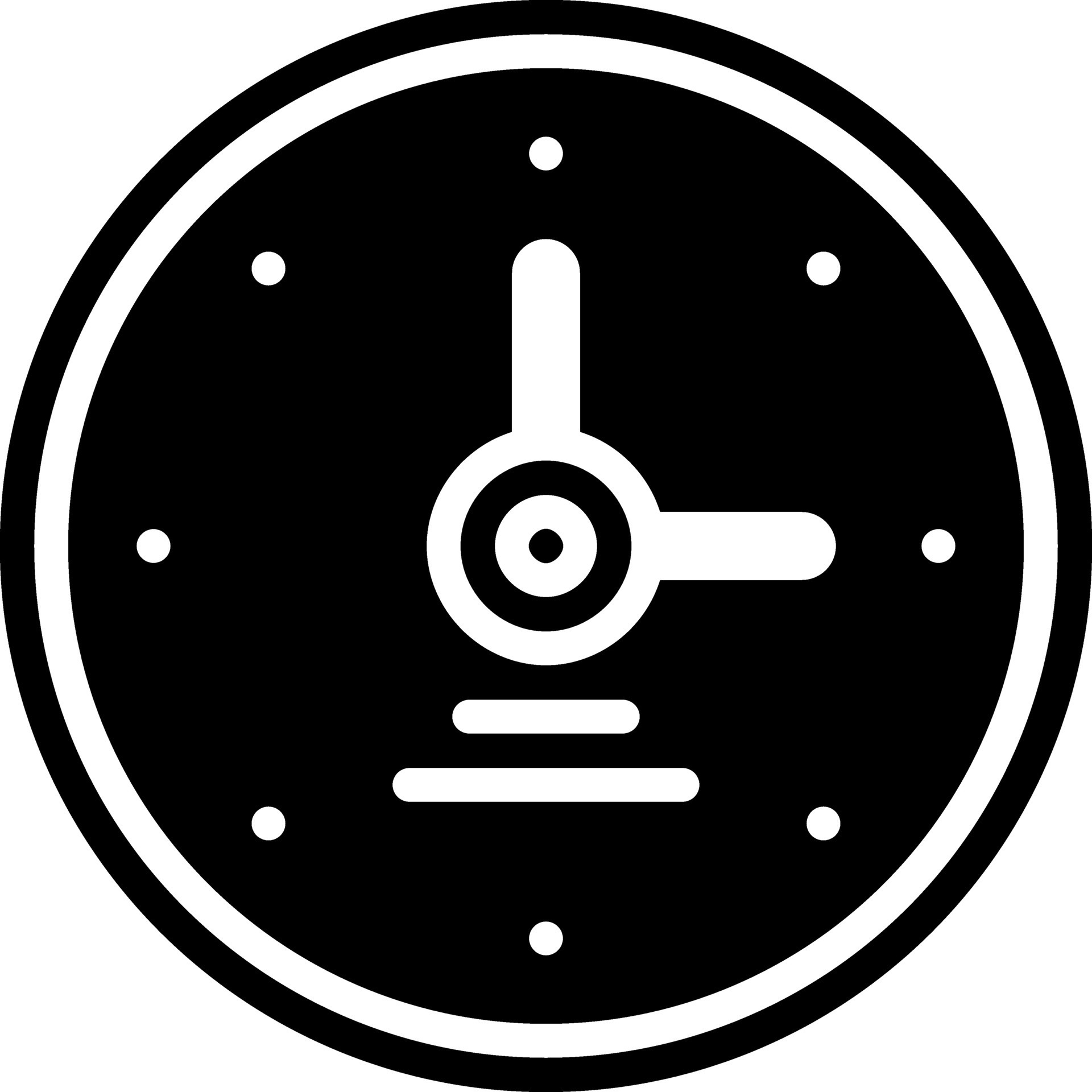 solid icon for timing 35167633 Vector Art at Vecteezy
