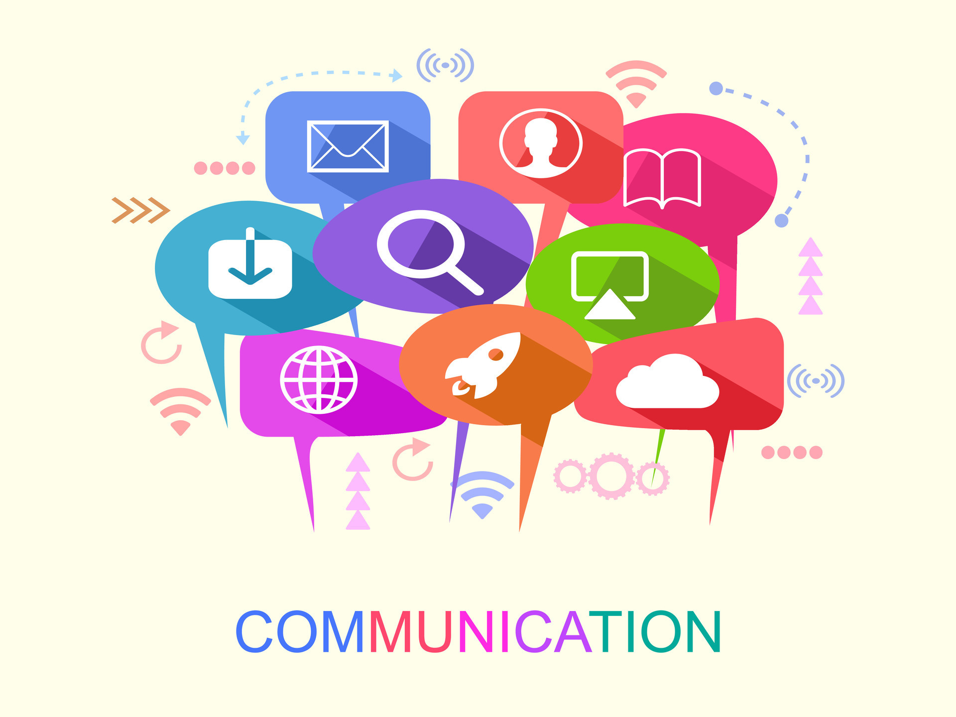 Internet Communication Vector 35171669 Vector Art At Vecteezy