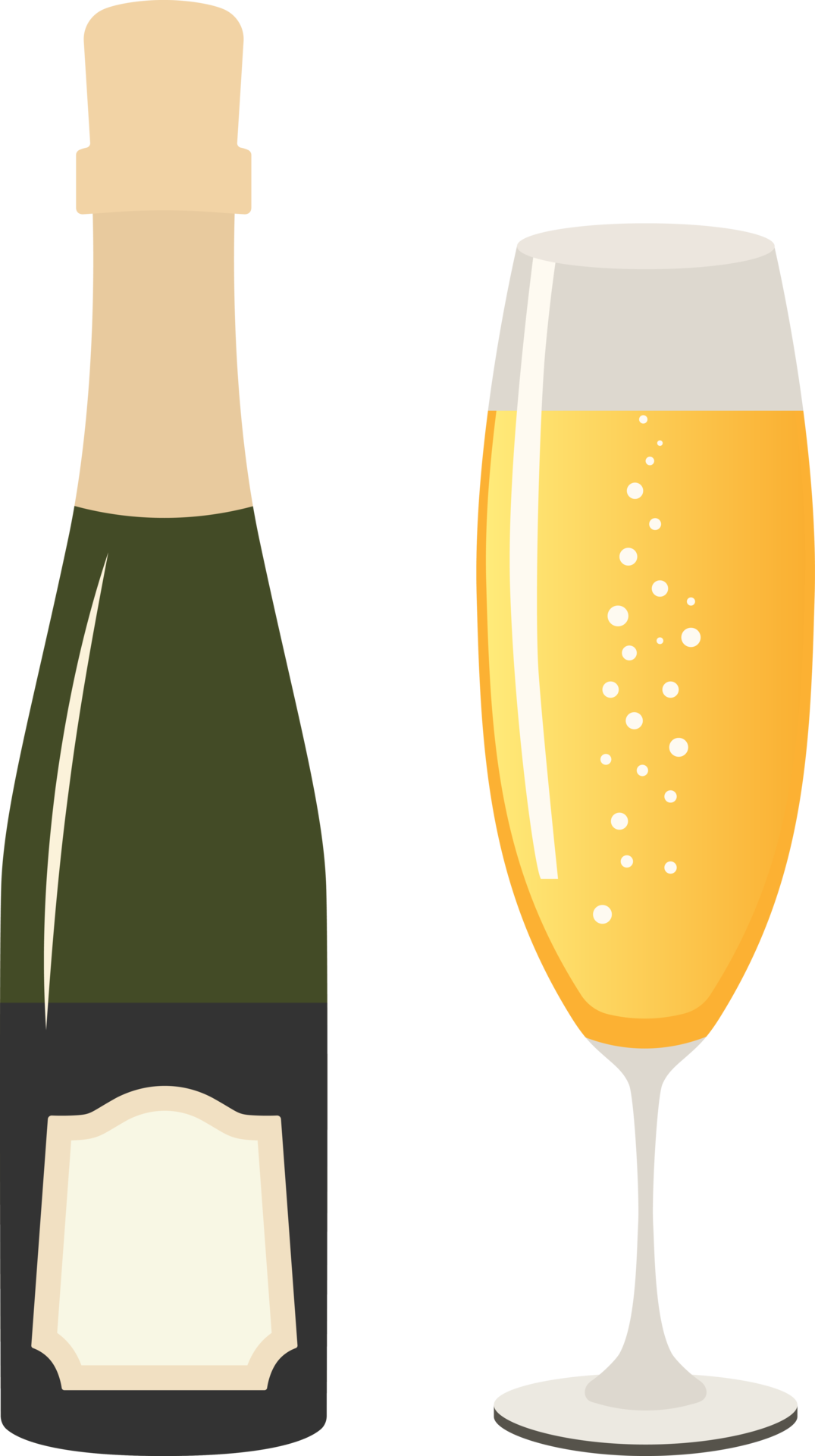 dorado champán para fiesta celebracion. 35174745 PNG