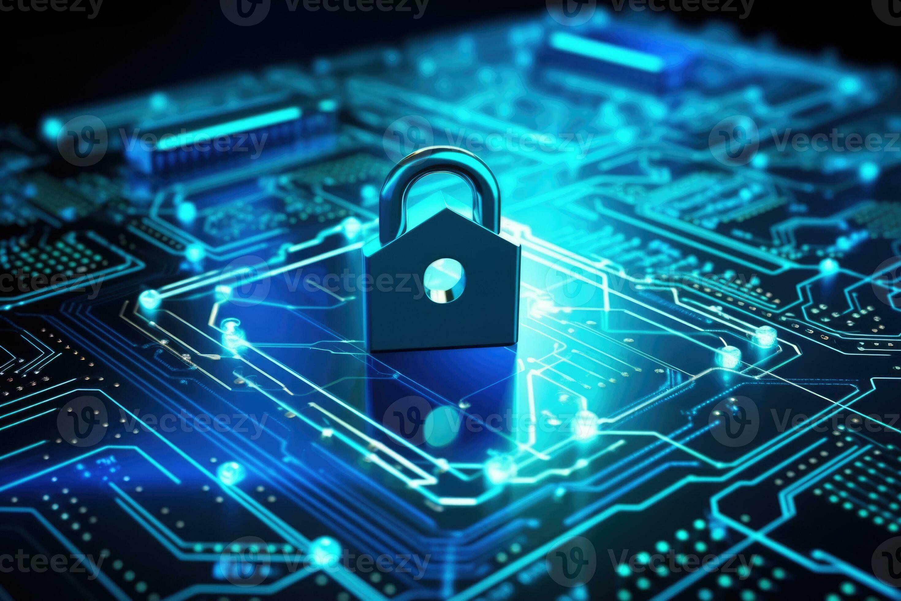 Ai Generated Safe Protect Digital Information Password Code Lock Privacy Hacker Secure