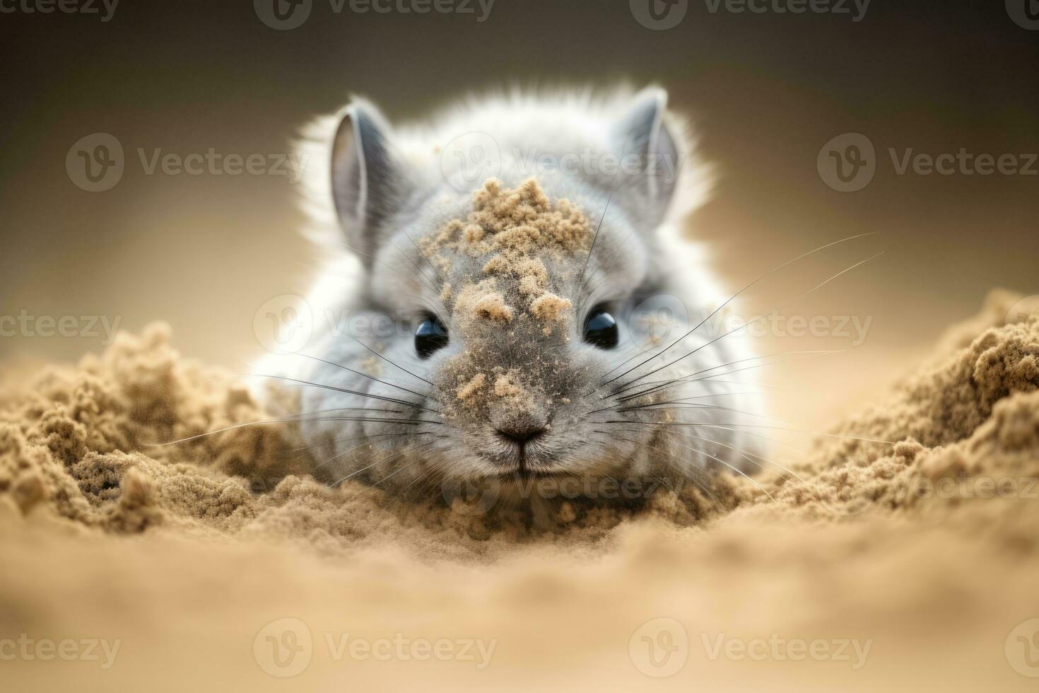 AI Generated Background furry fur mammal fluffy small one isolated pet ...