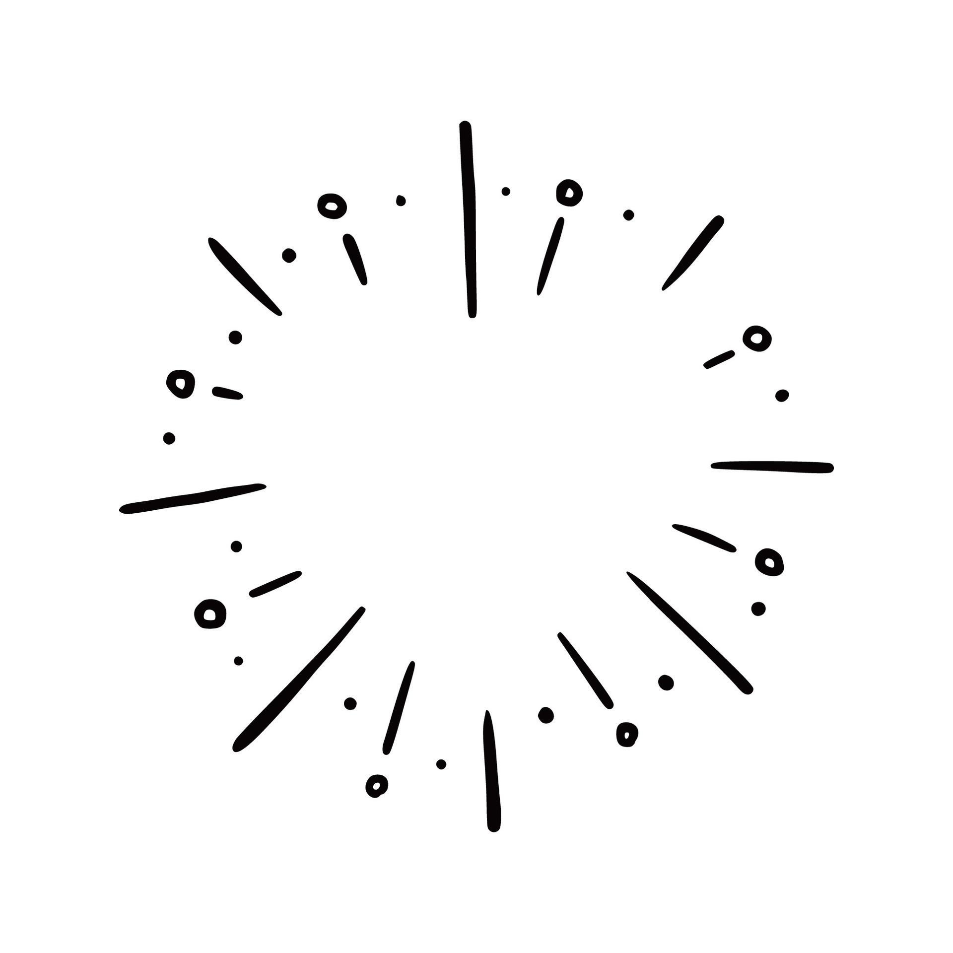 Heart shape burst. Hand drawn sketch 35190645 Vector Art at Vecteezy