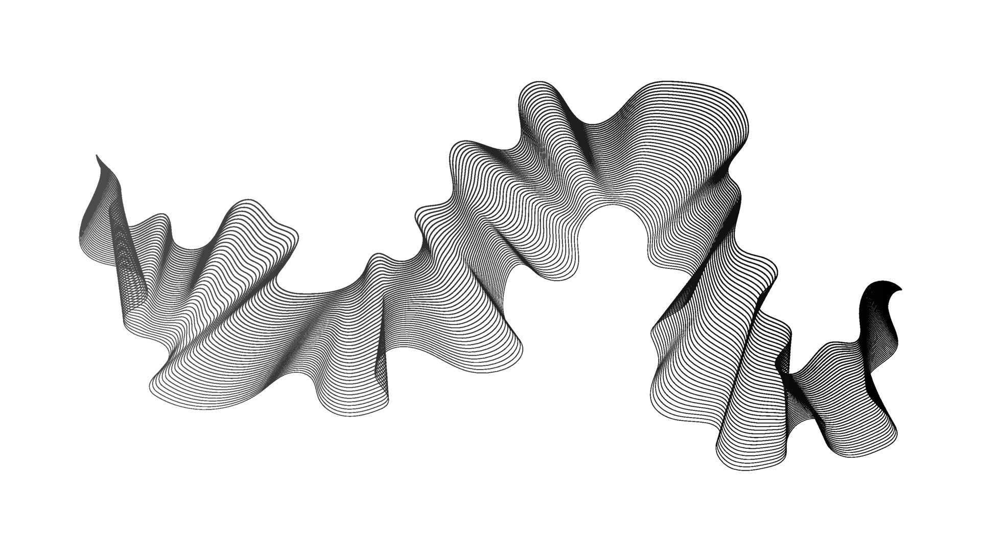 Abstract Backdrop With Wave Gradient Lines 35191181 Vector Art At Vecteezy