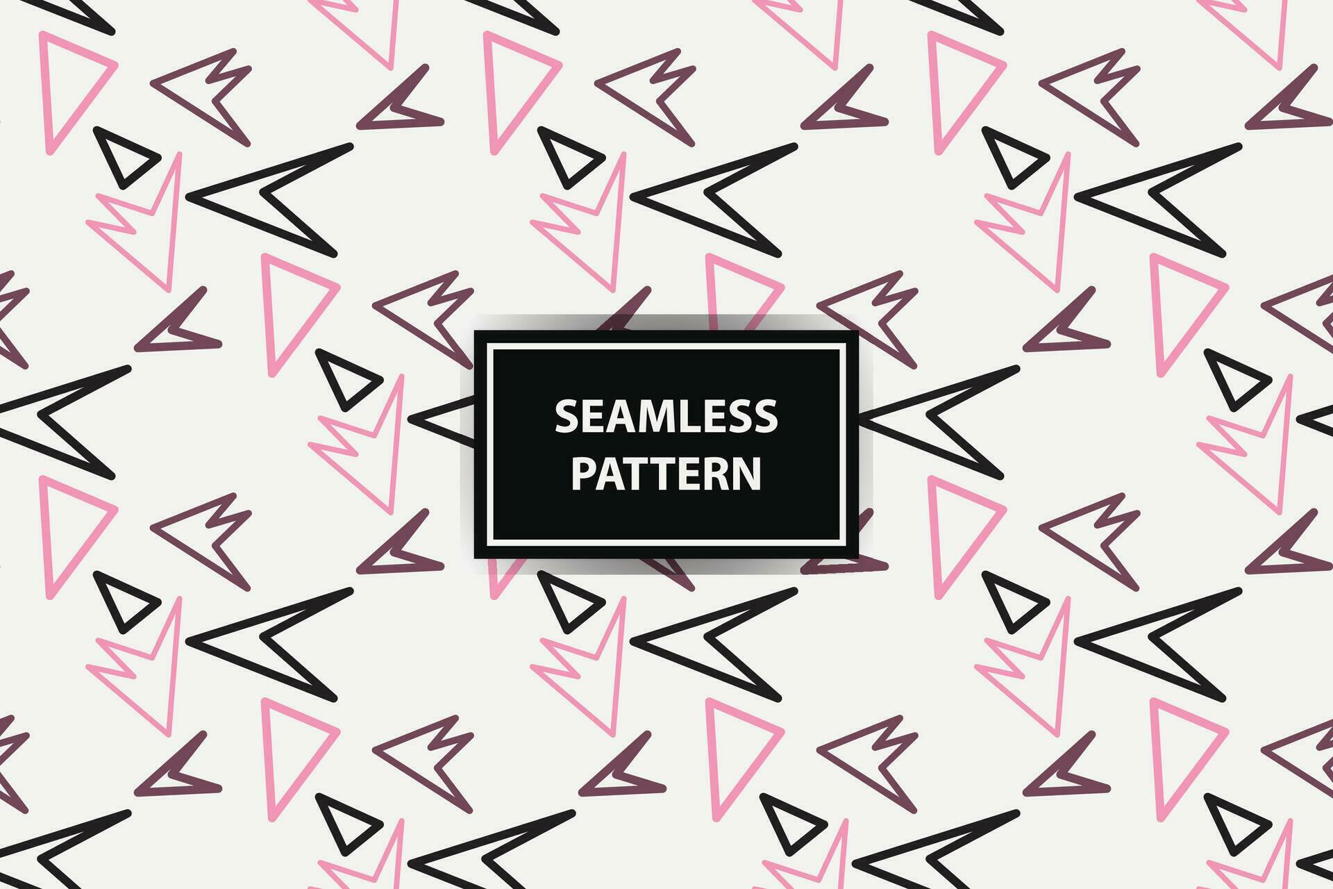 abstract seamless pattern background with pink, black adn wihte color ...