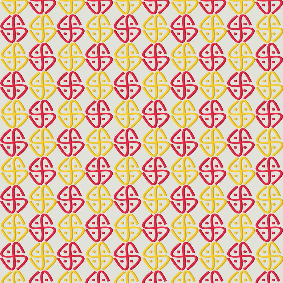 Block Print Swastik Pattern Indian Hindu Symbol Print Indian Block Print 35192988 Vector Art At