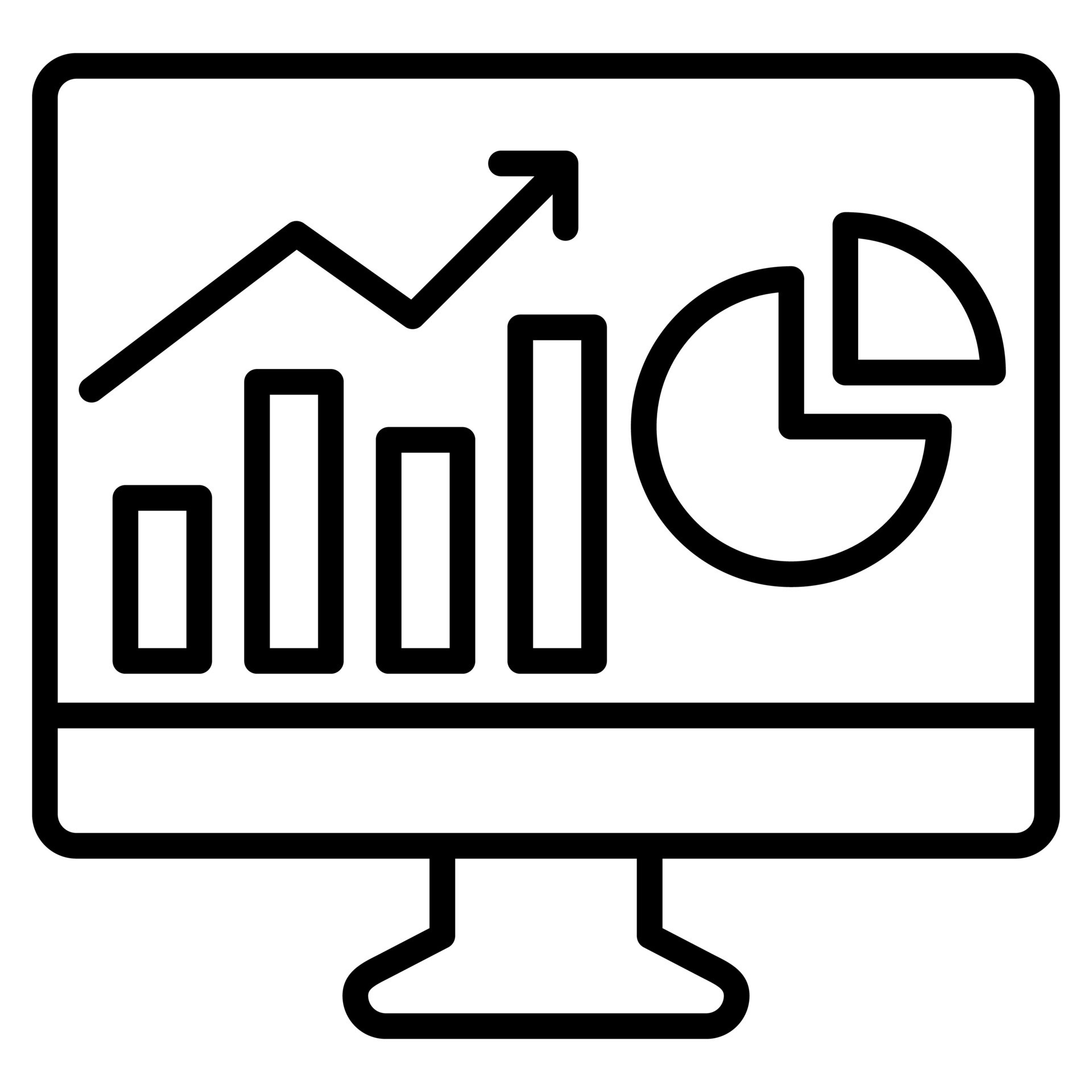 Reporting Dashboard Icon Line Vector Illustration 35193481 Vector Art