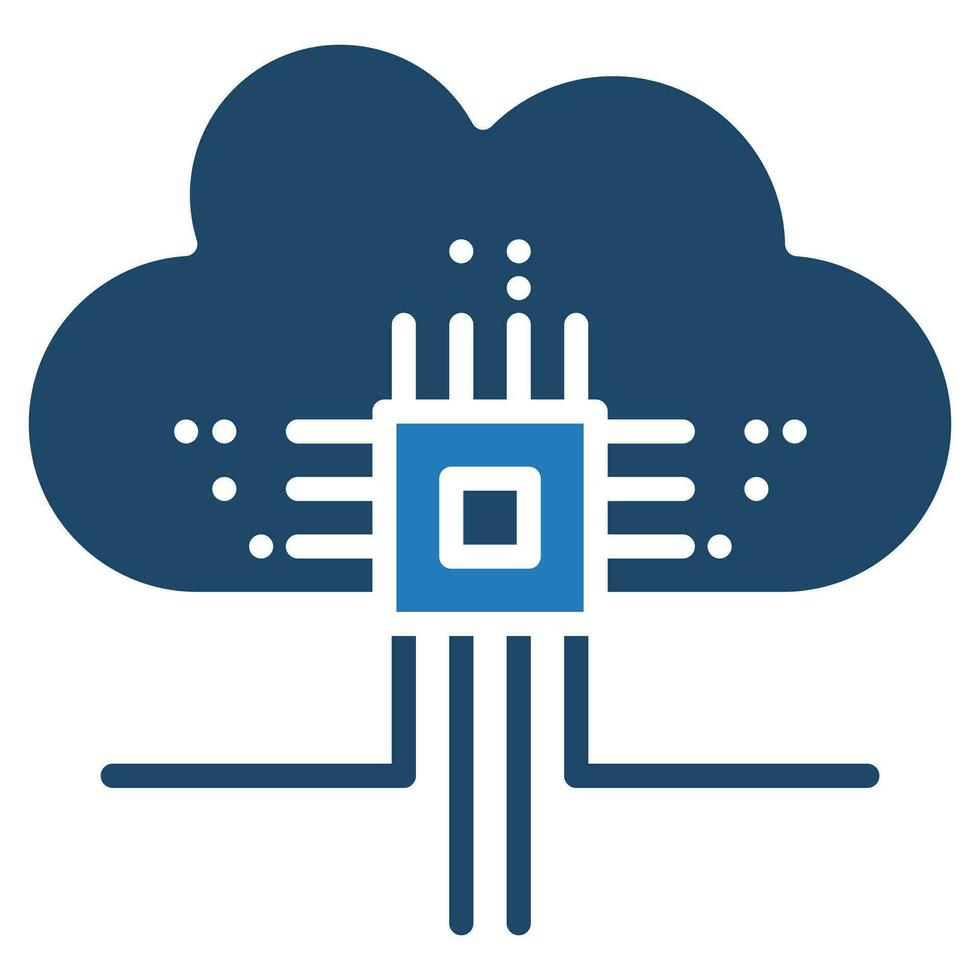 Cloud Computing Architecture icon line vector illustration 35193545 ...