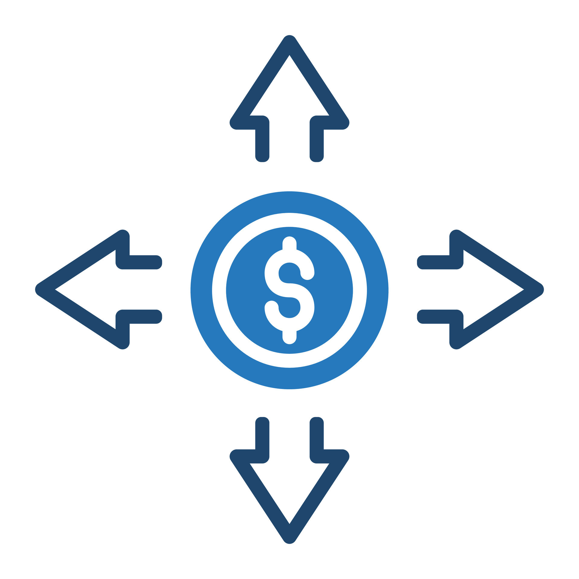 Value Maximization Icon Line Vector Illustration 35193785 Vector Art At