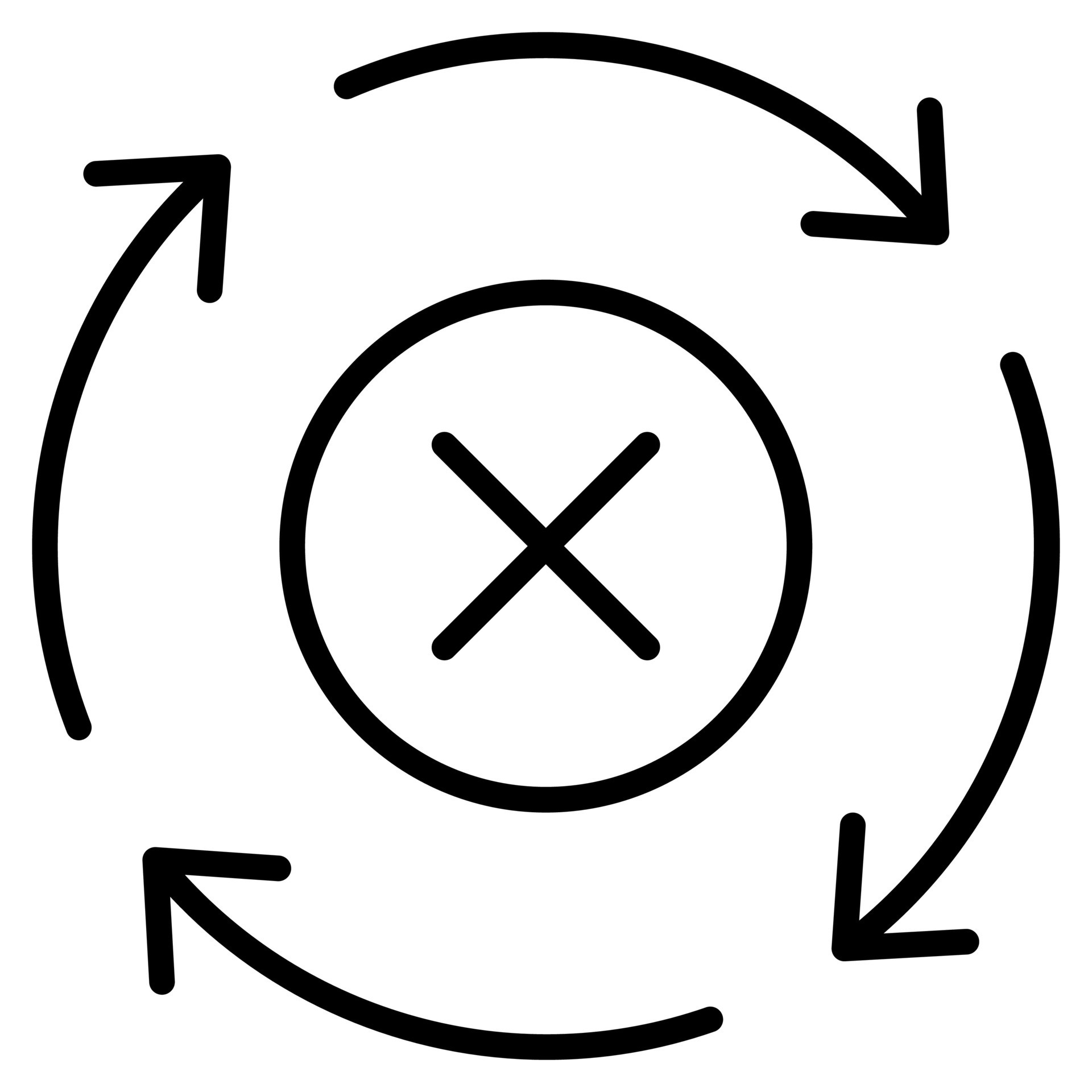 Closed Loop icon line vector illustration 35193859 Vector Art at Vecteezy