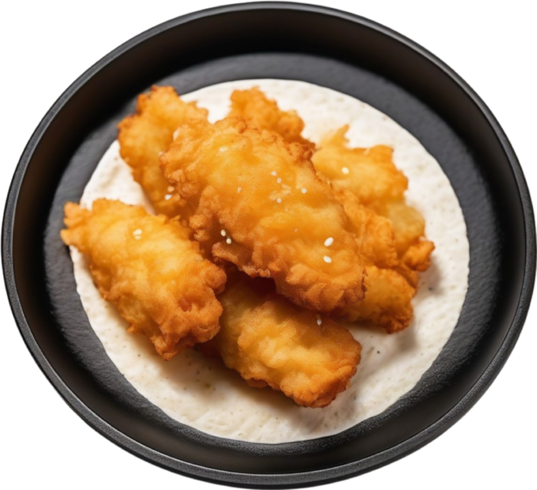 AI generated Close-up photo of Tempura food. Ai-generated. 35194056 PNG