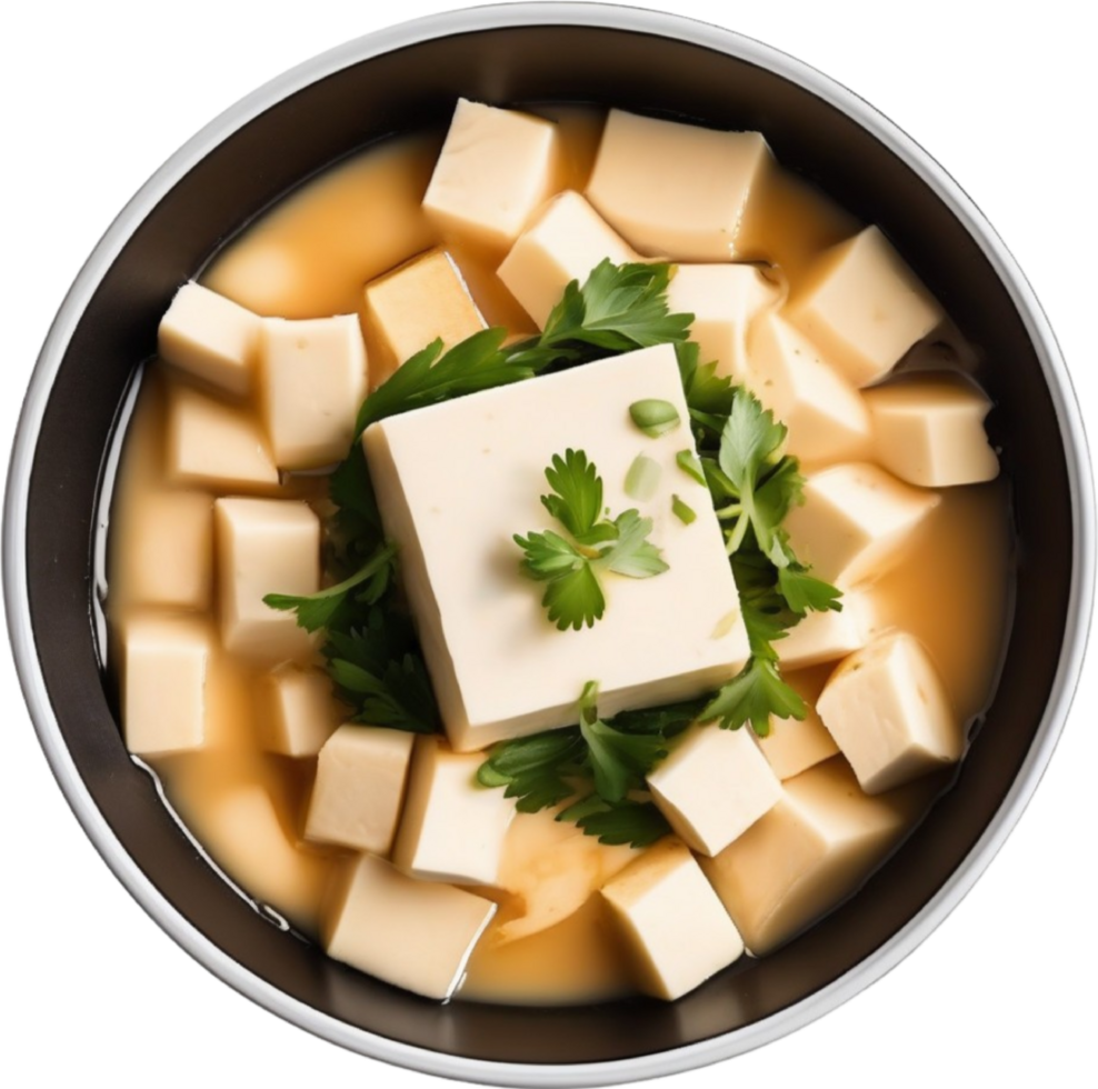 AI generated Close-up photo of Tofu food. Ai-generated. 35194070 PNG