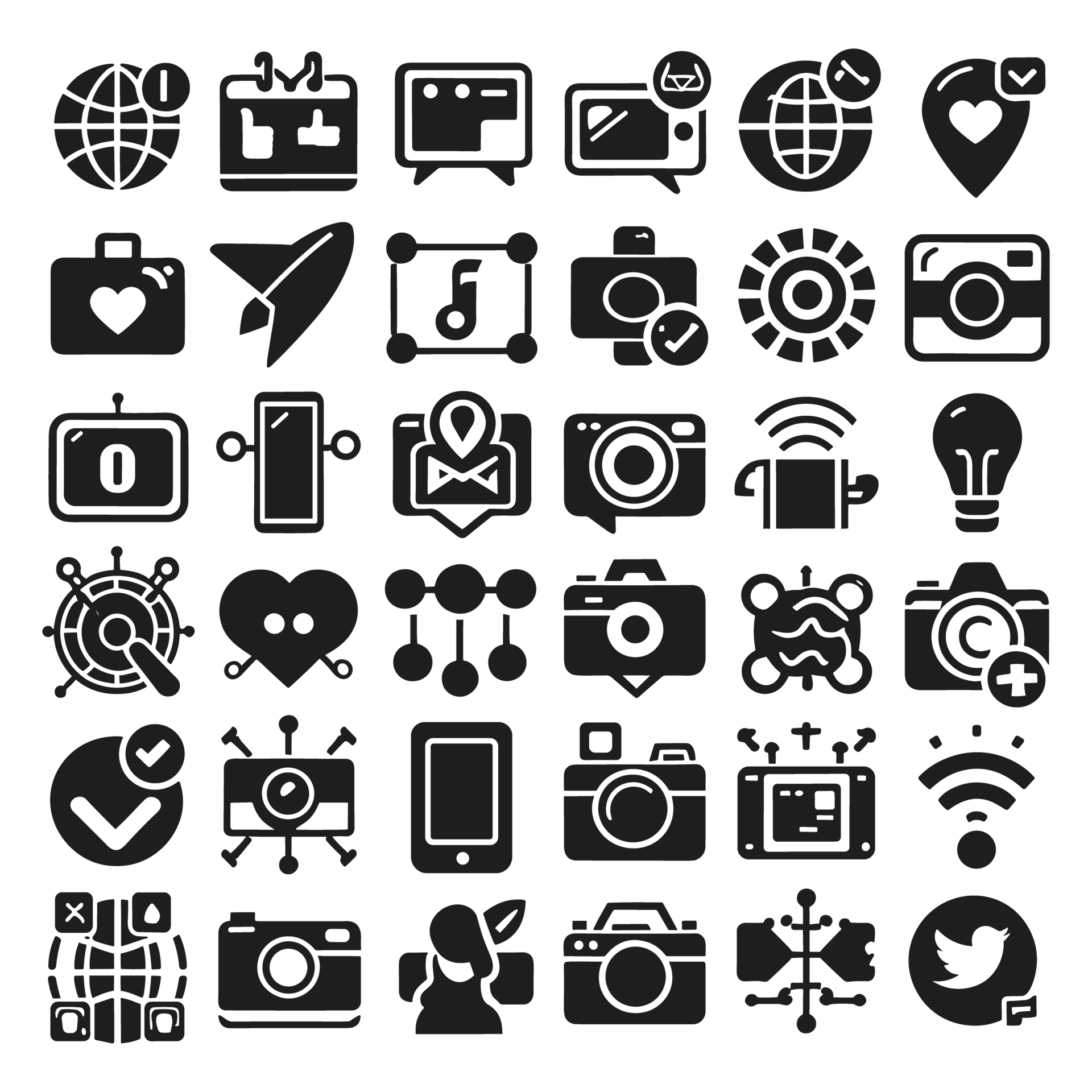 Social Media Icons Png File 35196269 Png