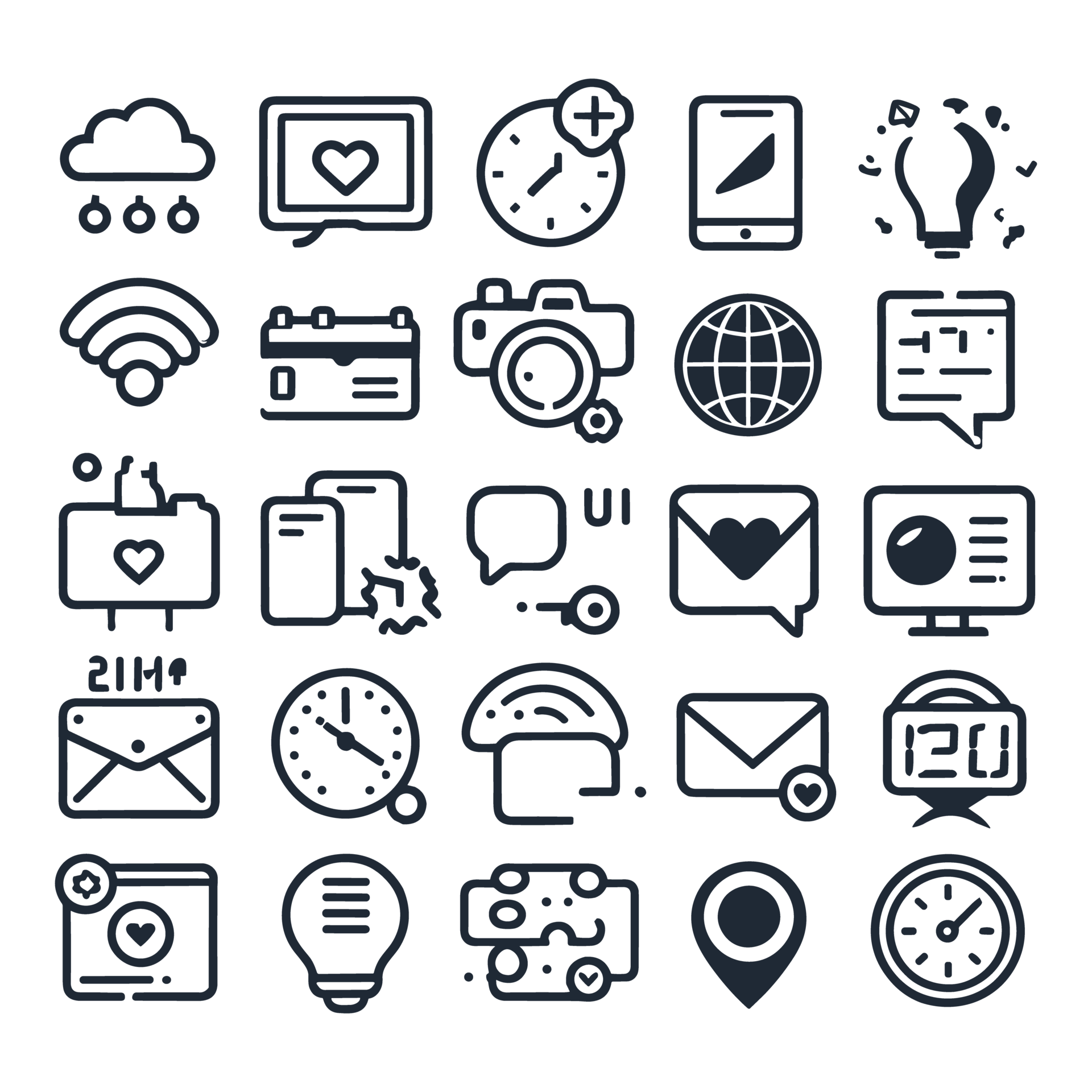 Social Media Icons Png File 35196303 Png