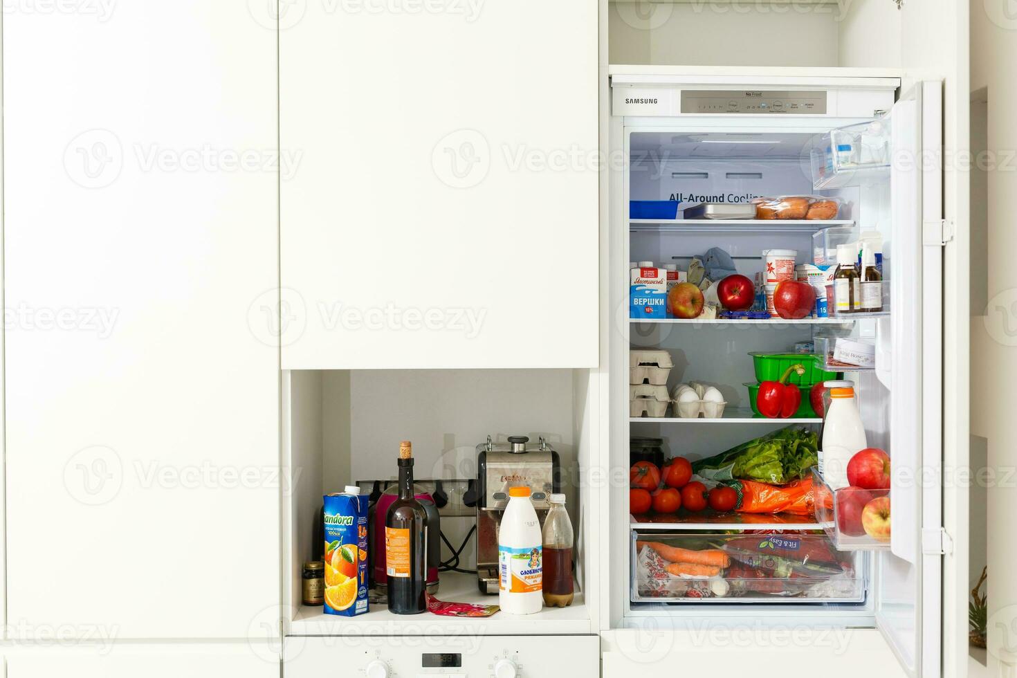 Opening Refrigerator Stock Photos, Images and Backgrounds for Free Download