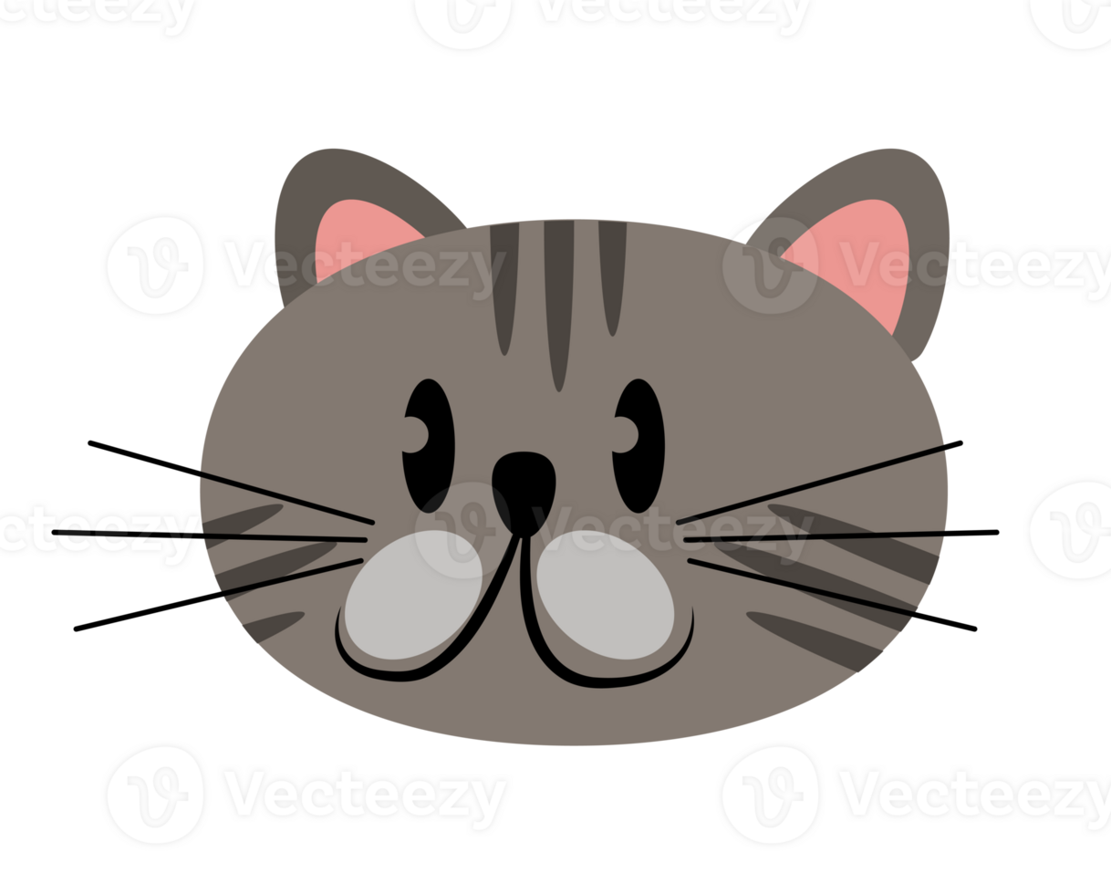Cute Cat Cartoon Character 35198228 Png