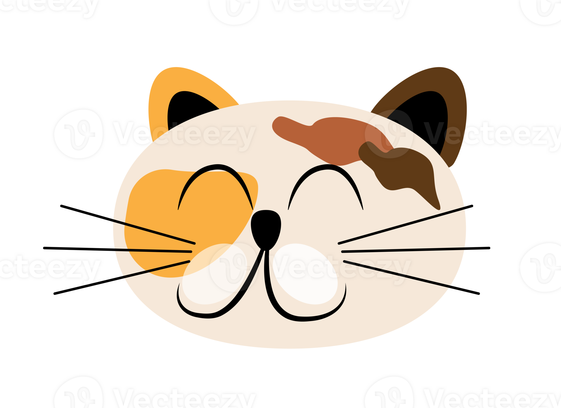 Cute Cat Cartoon Character 35198236 Png