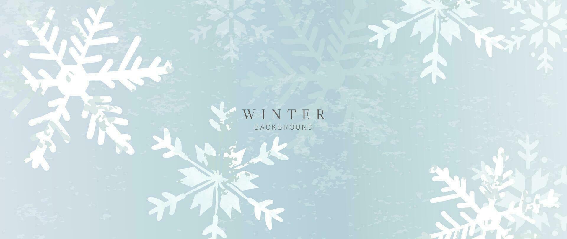 Elegant winter snowflake background vector illustration. Decorative ... Elegant winter snowflake background vector illustration. Decorative ...