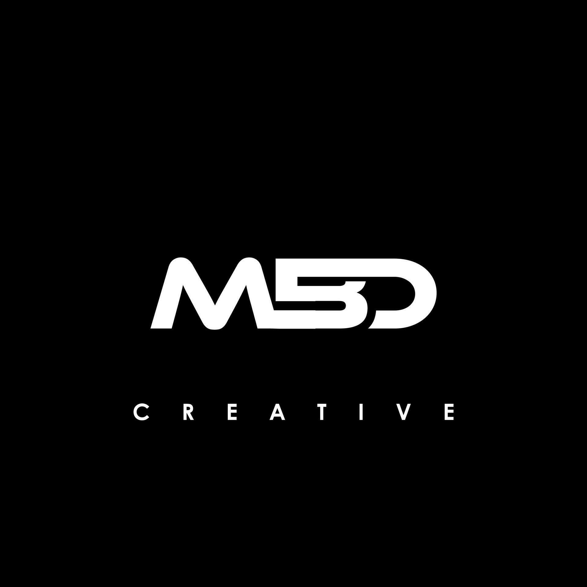 MBD Letter Initial Logo Design Template Vector Illustration 35205402 Vector Art at Vecteezy