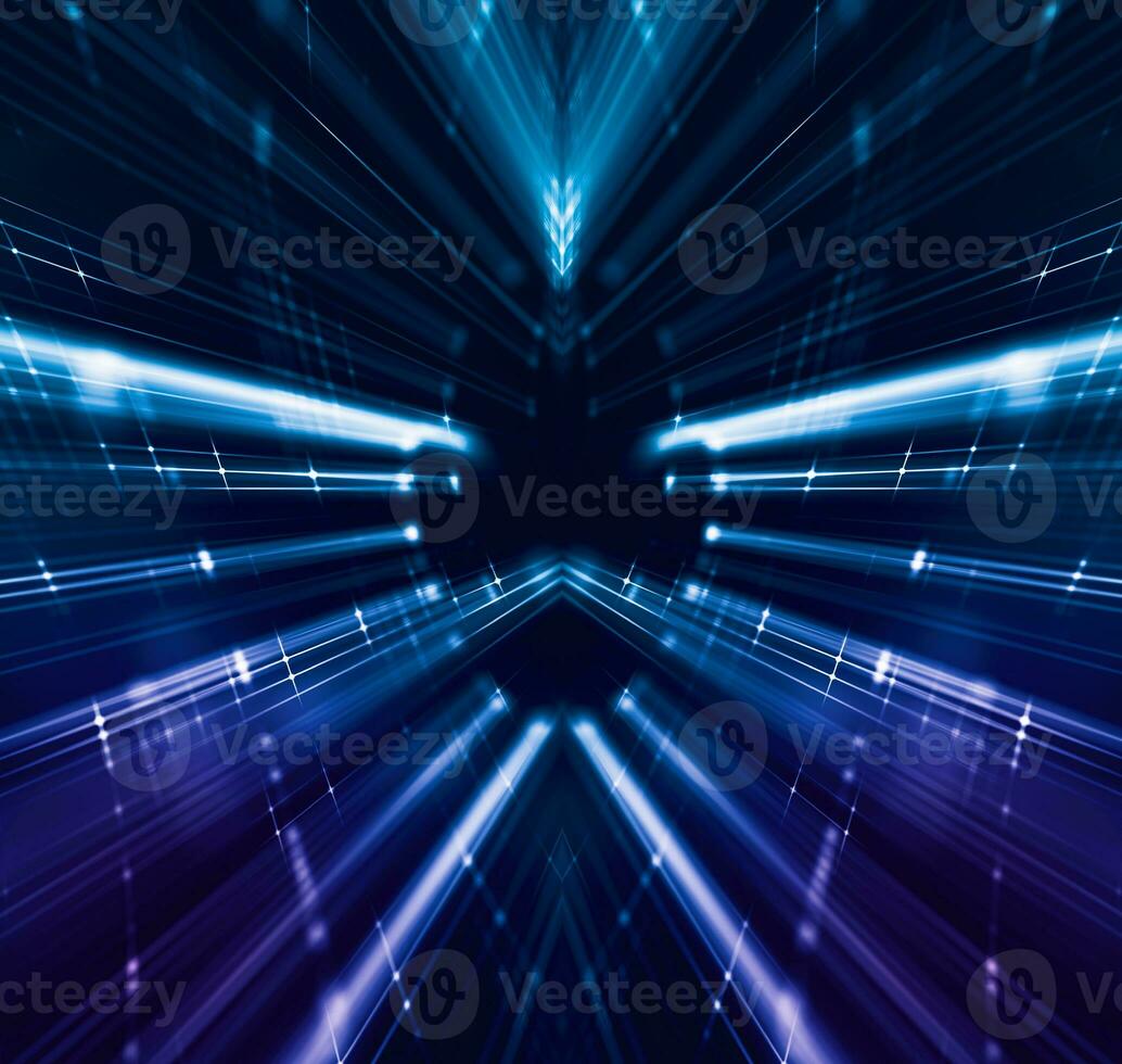 Abstract Connecting Dots And Lines Big Data Visualization Technology Background 35207378 Stock