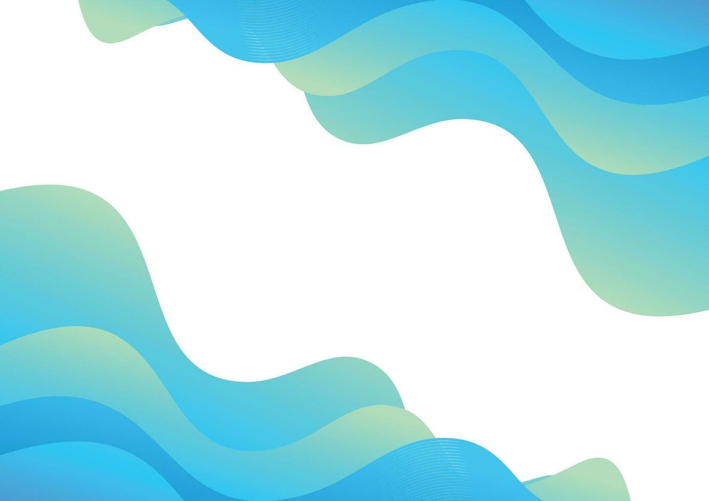 abstract blue wave gradient style background 35207535 Vector Art at ...