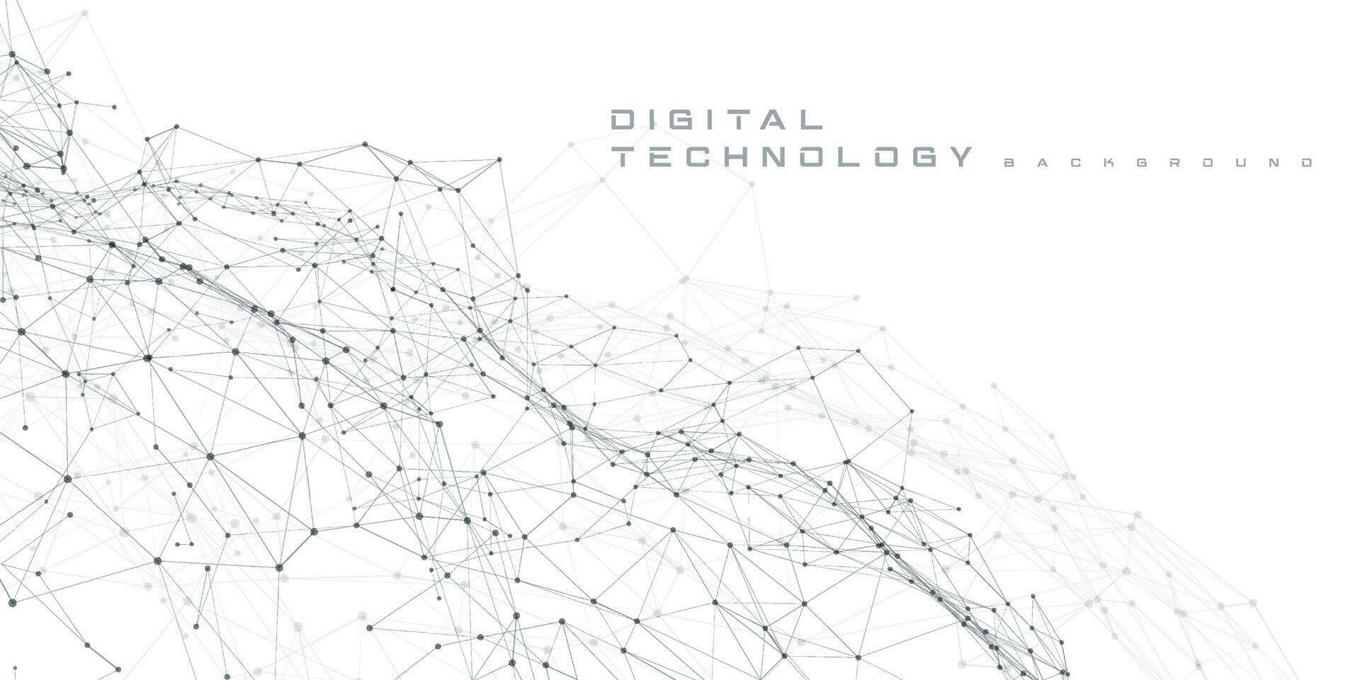 Abstract digital technology hi tech futuristic grey white background, cyber information ...