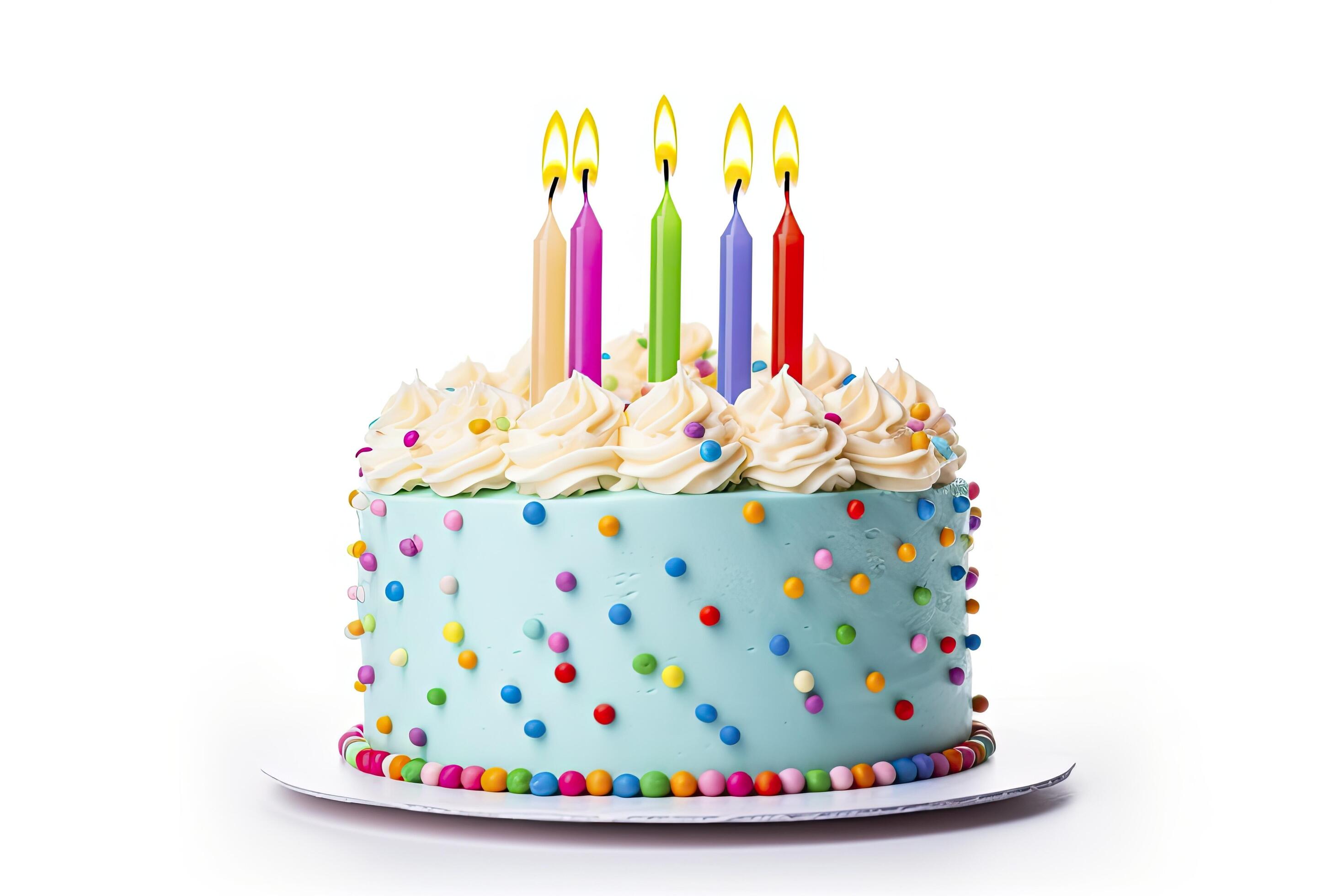 AI generated holiday illumination and decoration concept, Christmas garland bokeh lights over ...