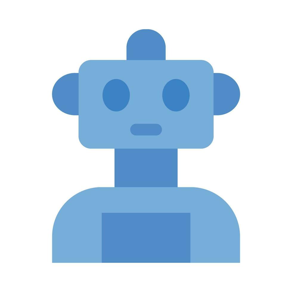 Robot Vector Flat Icon For Personal And Commercial Use. 35222974 Vector ...