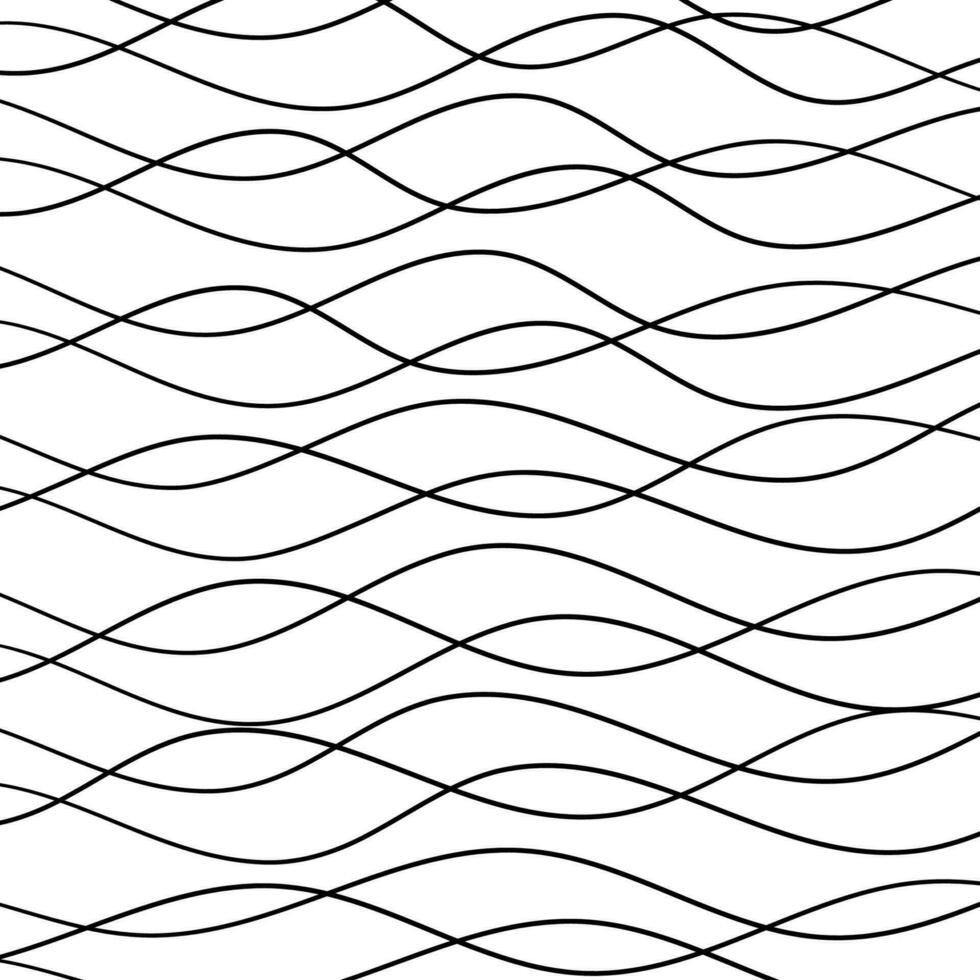 Wave line pattern 35229773 Vector Art at Vecteezy