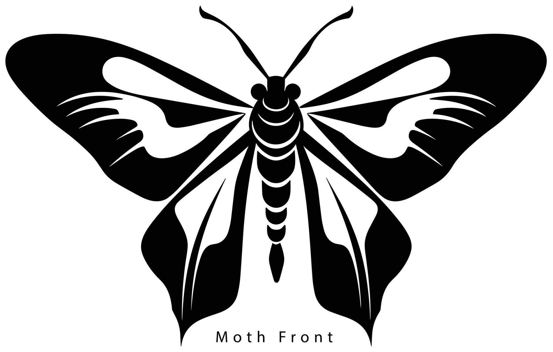 Monarch Butterfly Silhouette Vector Illustration 35231208 Vector Art