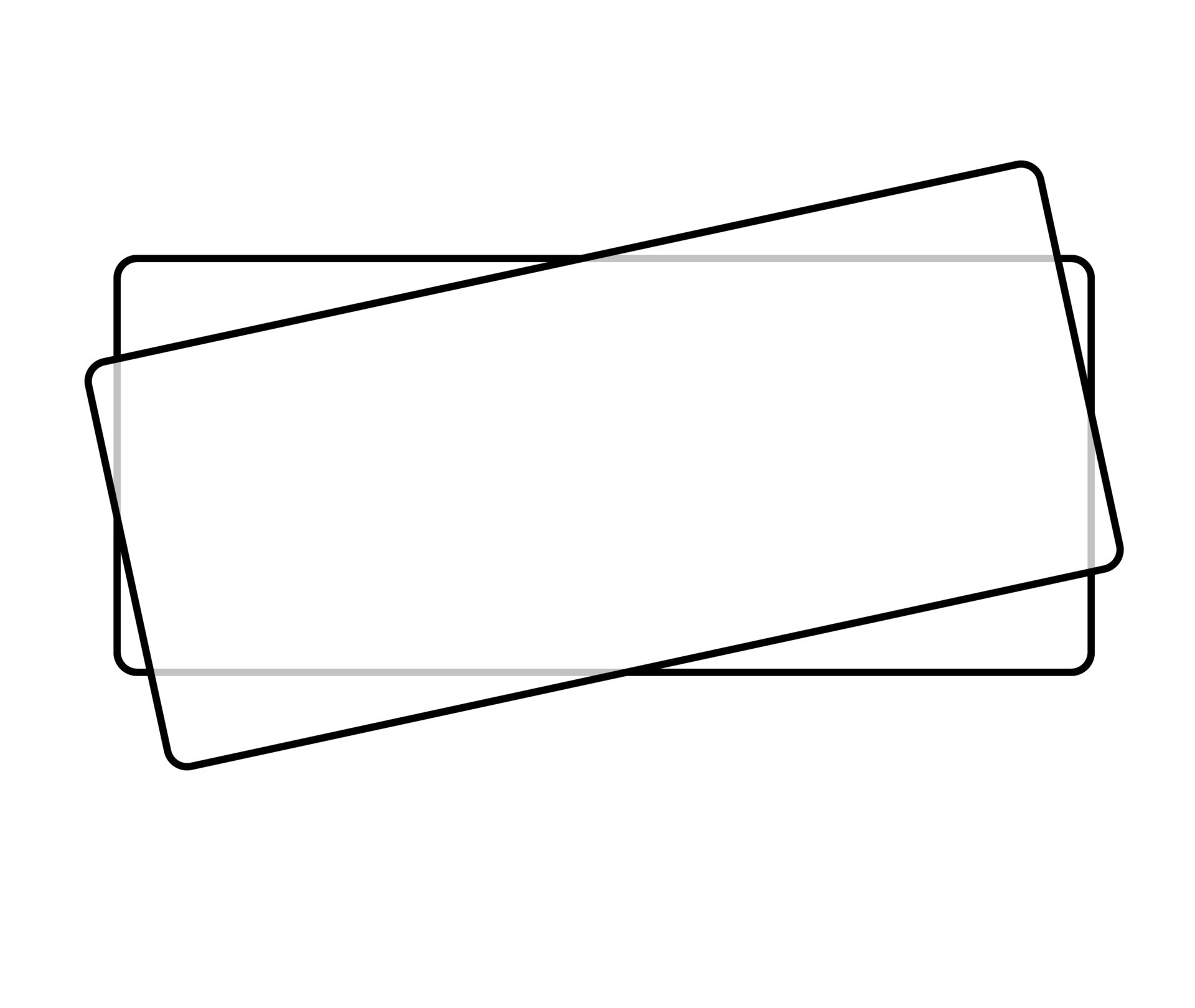 Square frame. Geometric abstract square element. Vector illustration ...