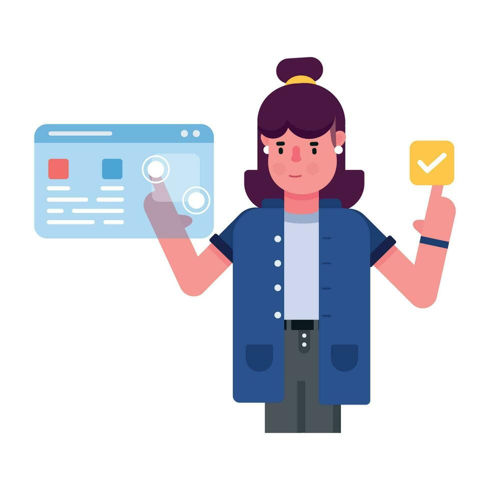 Trendy Web Validation 35236802 Vector Art at Vecteezy