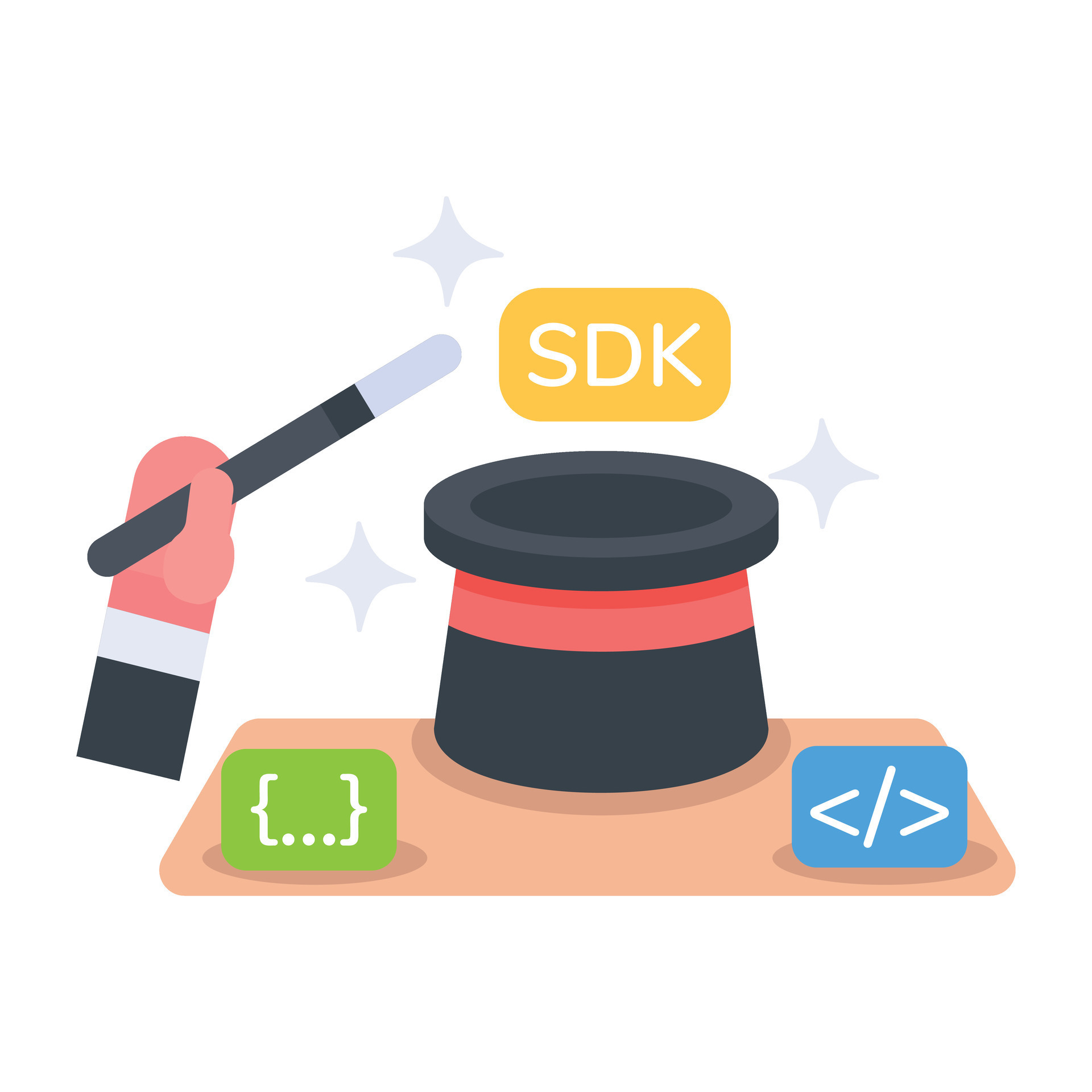 Trendy Programming Magic 35238616 Vector Art at Vecteezy