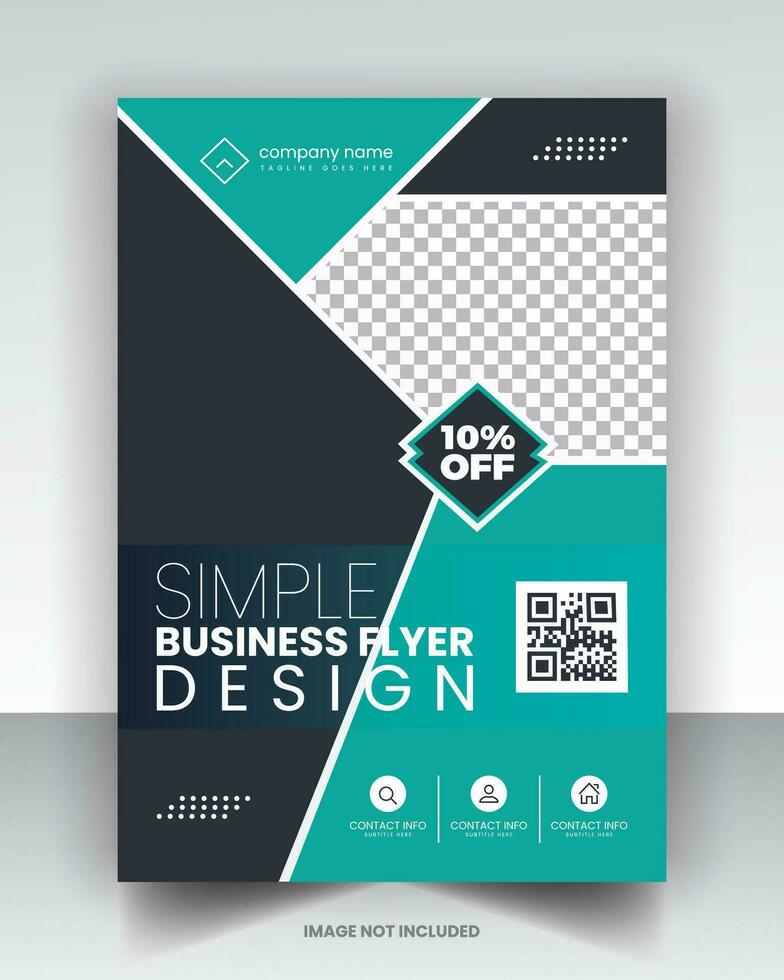 Simple Flyer Design 35248405 Vector Art at Vecteezy
