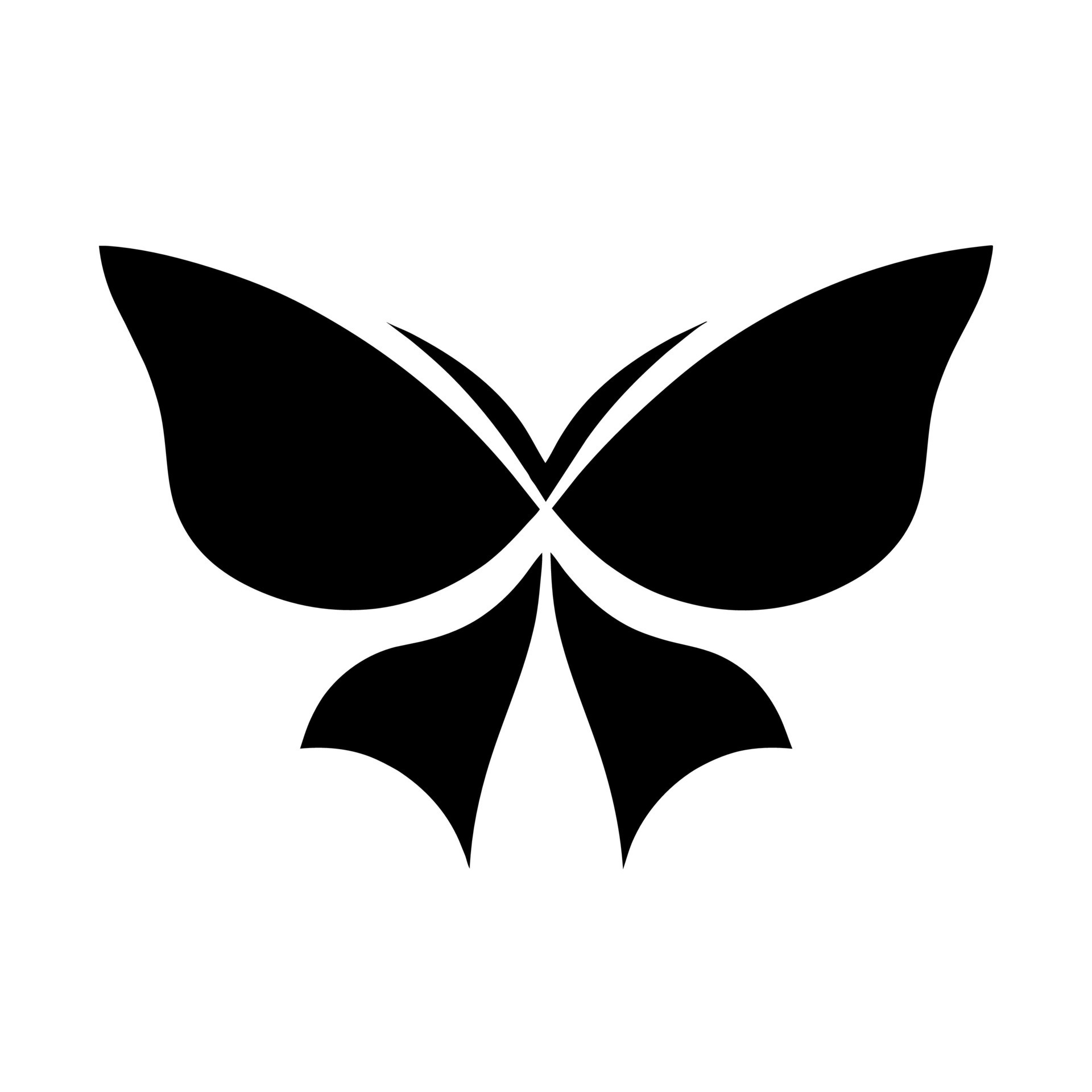 Butterfly Icon Vector Illustration 35259979 Vector Art At Vecteezy
