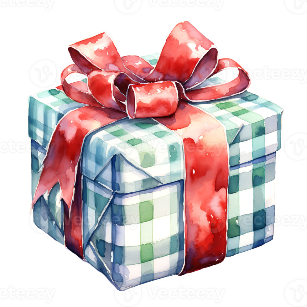 AI generated Watercolor Christmas Gifts.. Clipart. AI generated ...