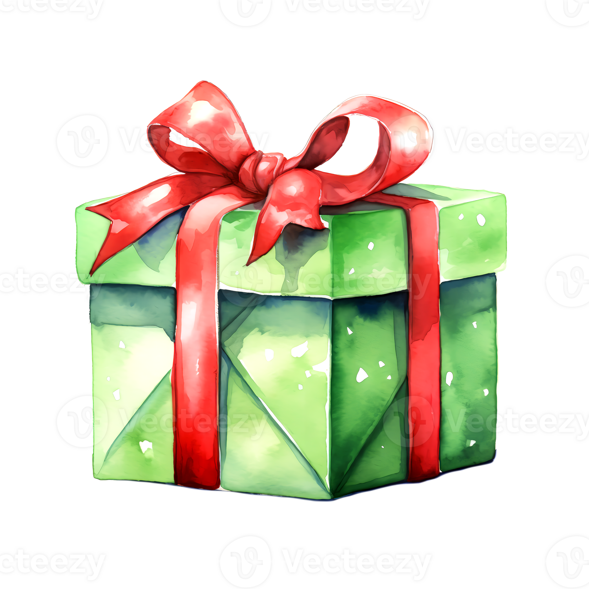 AI generated Watercolor Christmas Gifts.. Clipart. AI generated ...