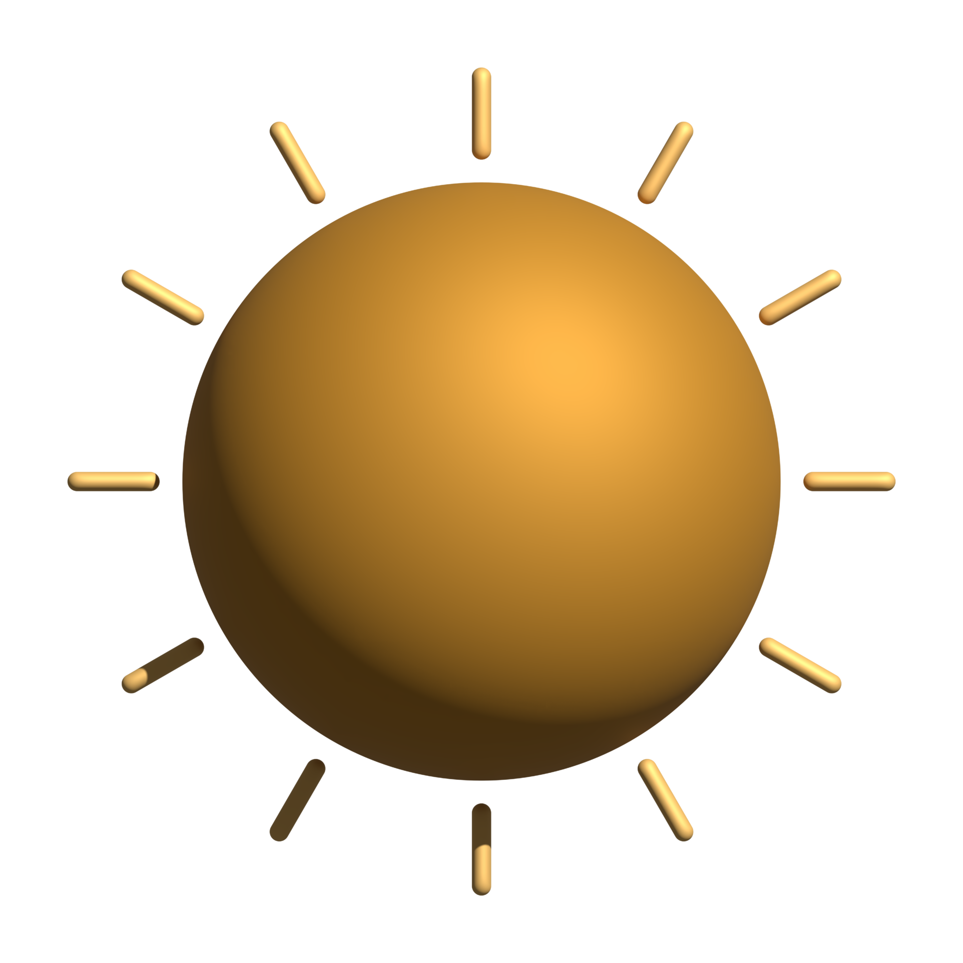 3d sun icon rendering weather concept 35264718 PNG 3d sun icon rendering weather concept 35264718 PNG