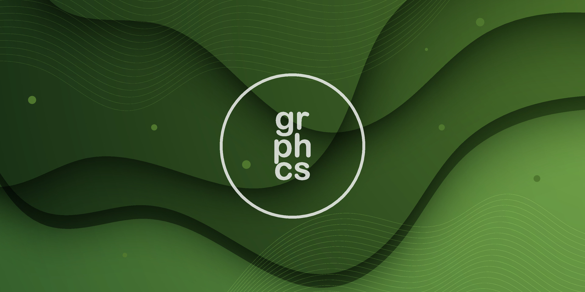 Modern Premium Colorful Wavy Abstract Background With Gradient Dark Green Soft Color On