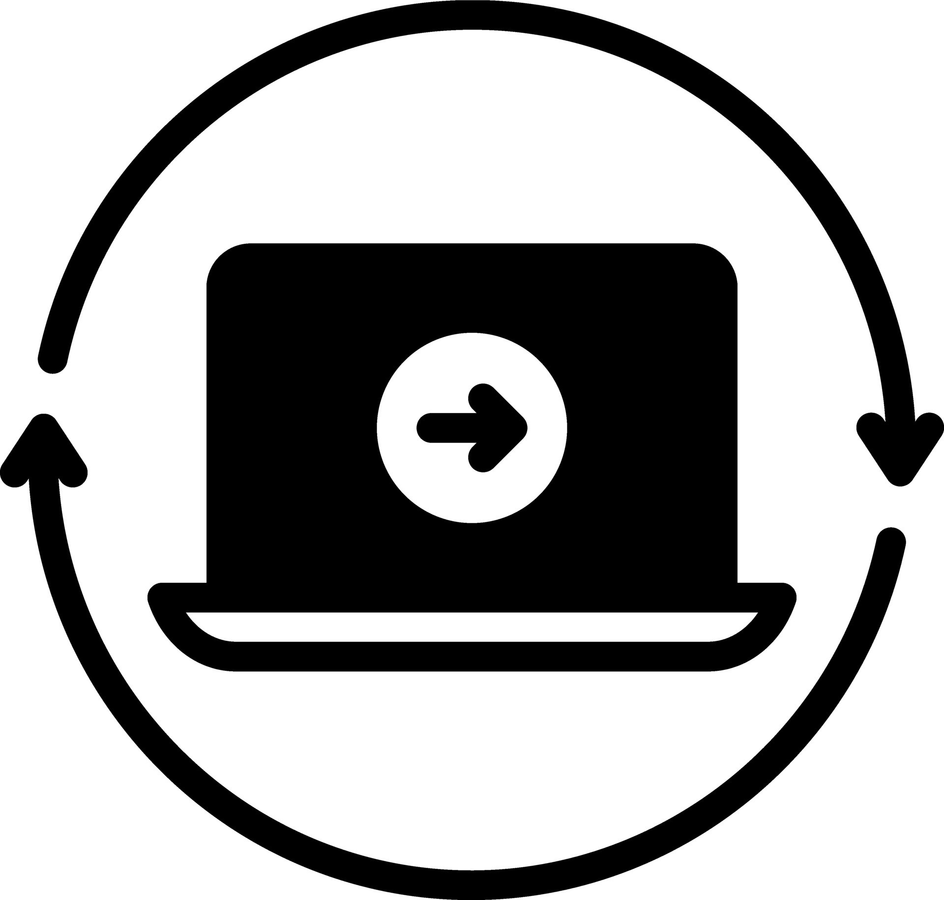 solid icon for continue 35265669 Vector Art at Vecteezy