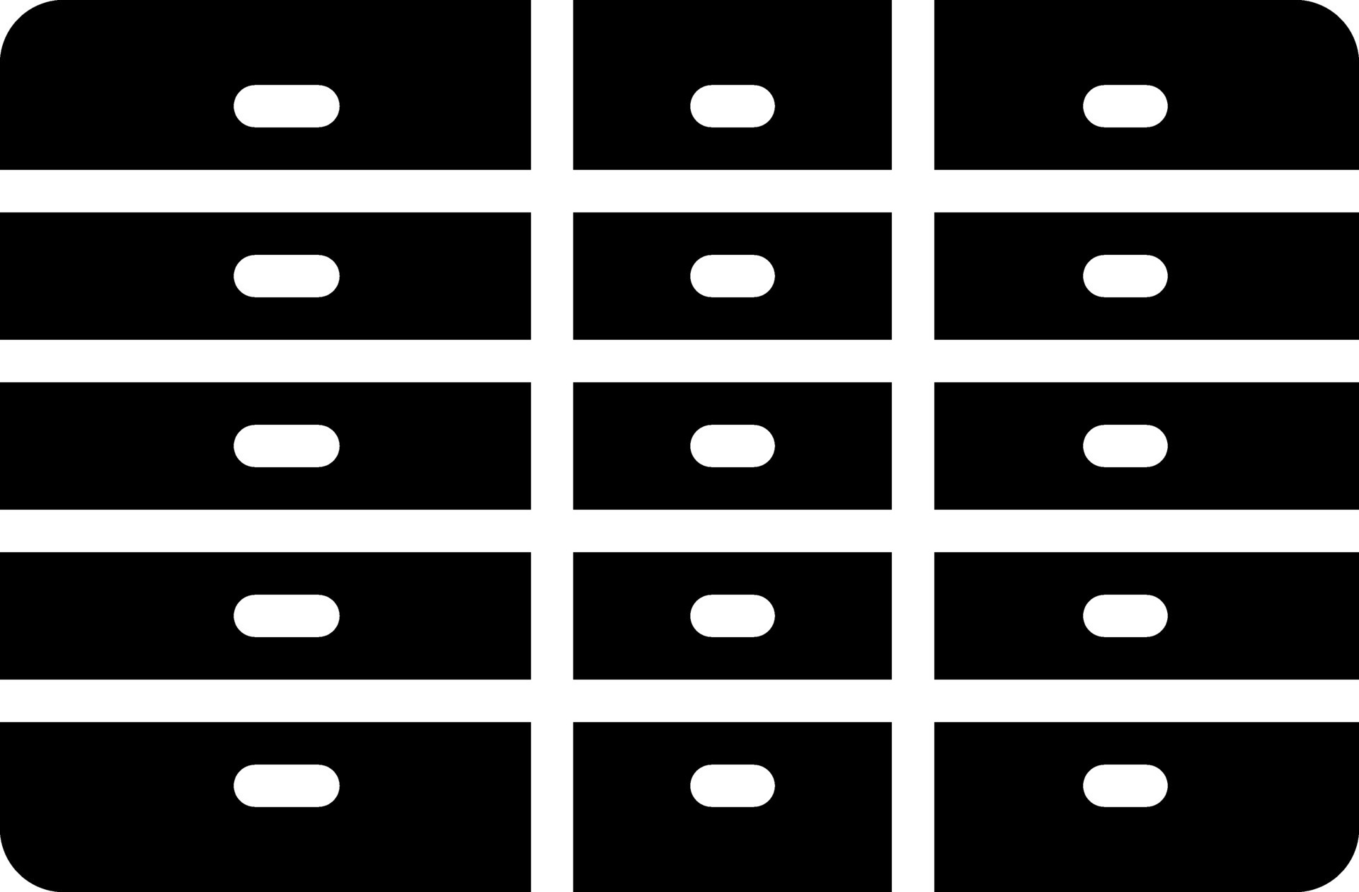 solid icon for units 35266113 Vector Art at Vecteezy