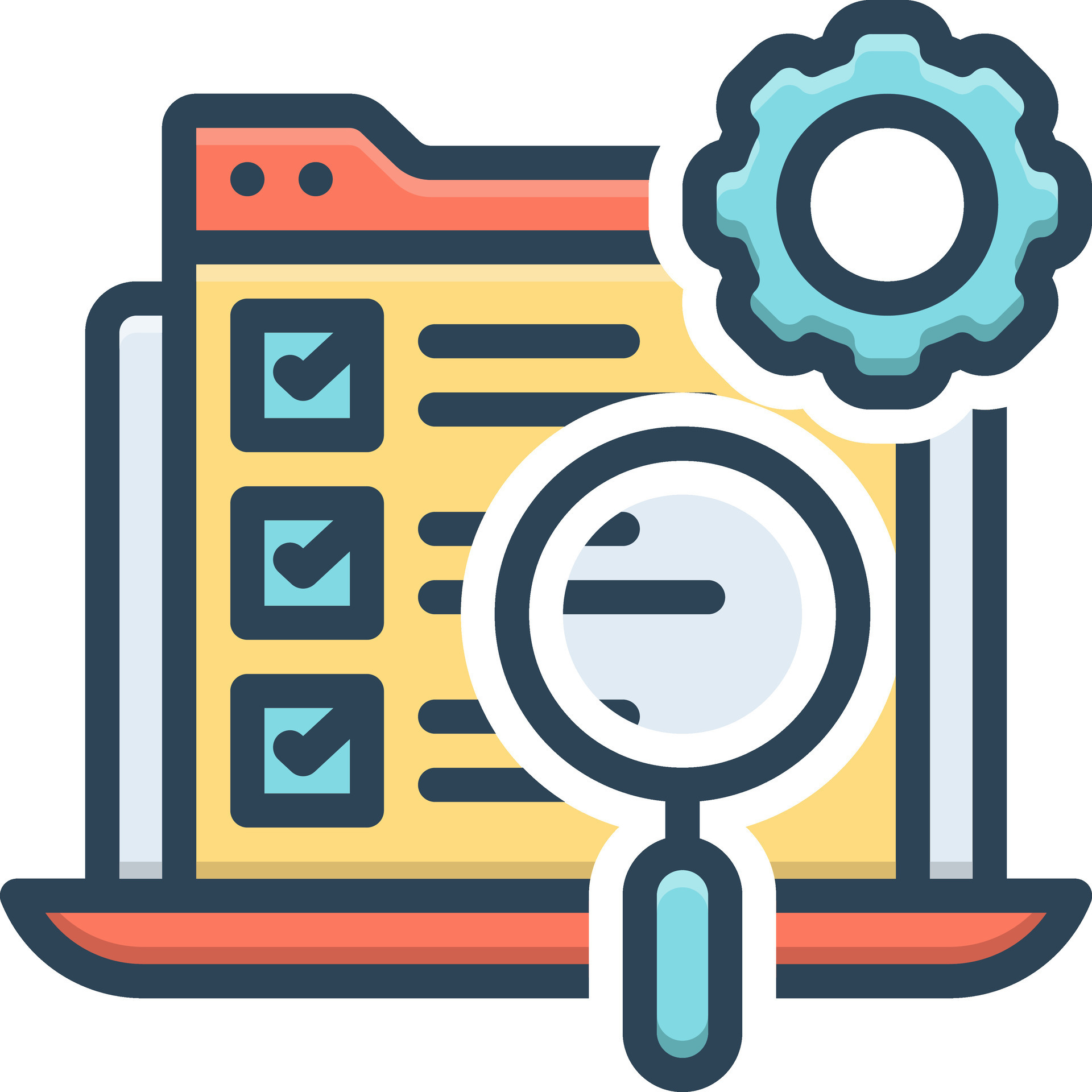 color icono para pruebas 35266600 Vector en Vecteezy