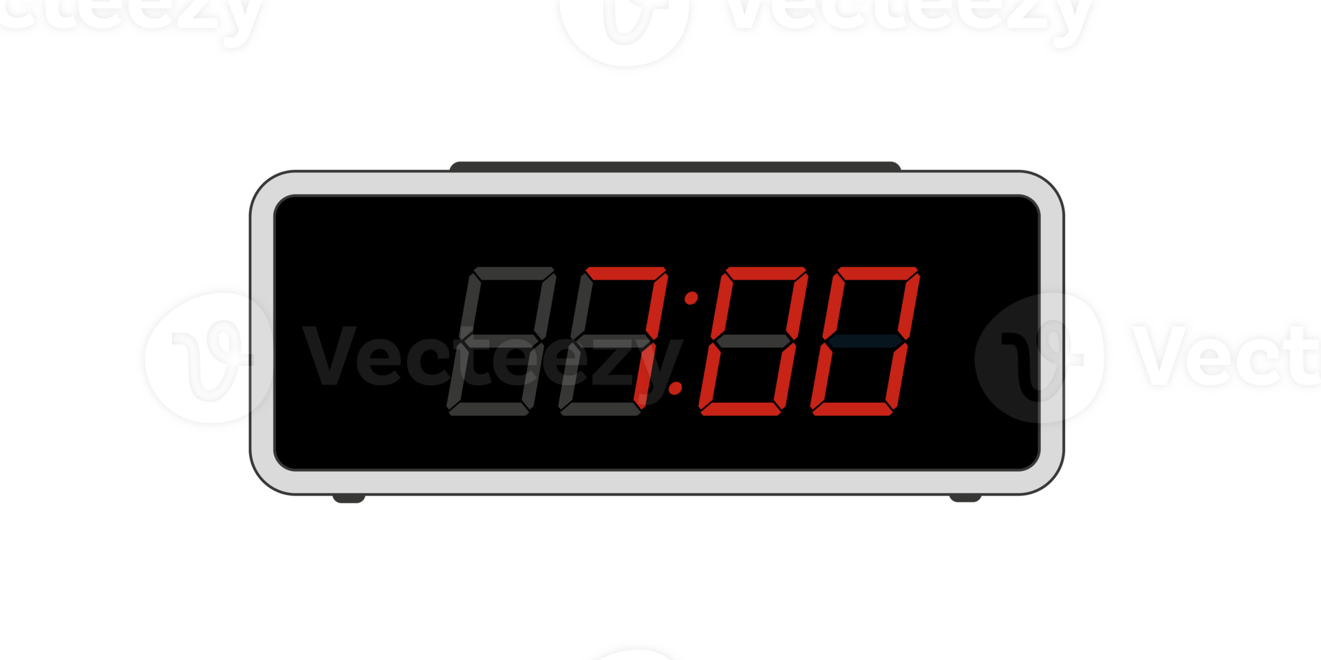 Digital Alarm Clock Png