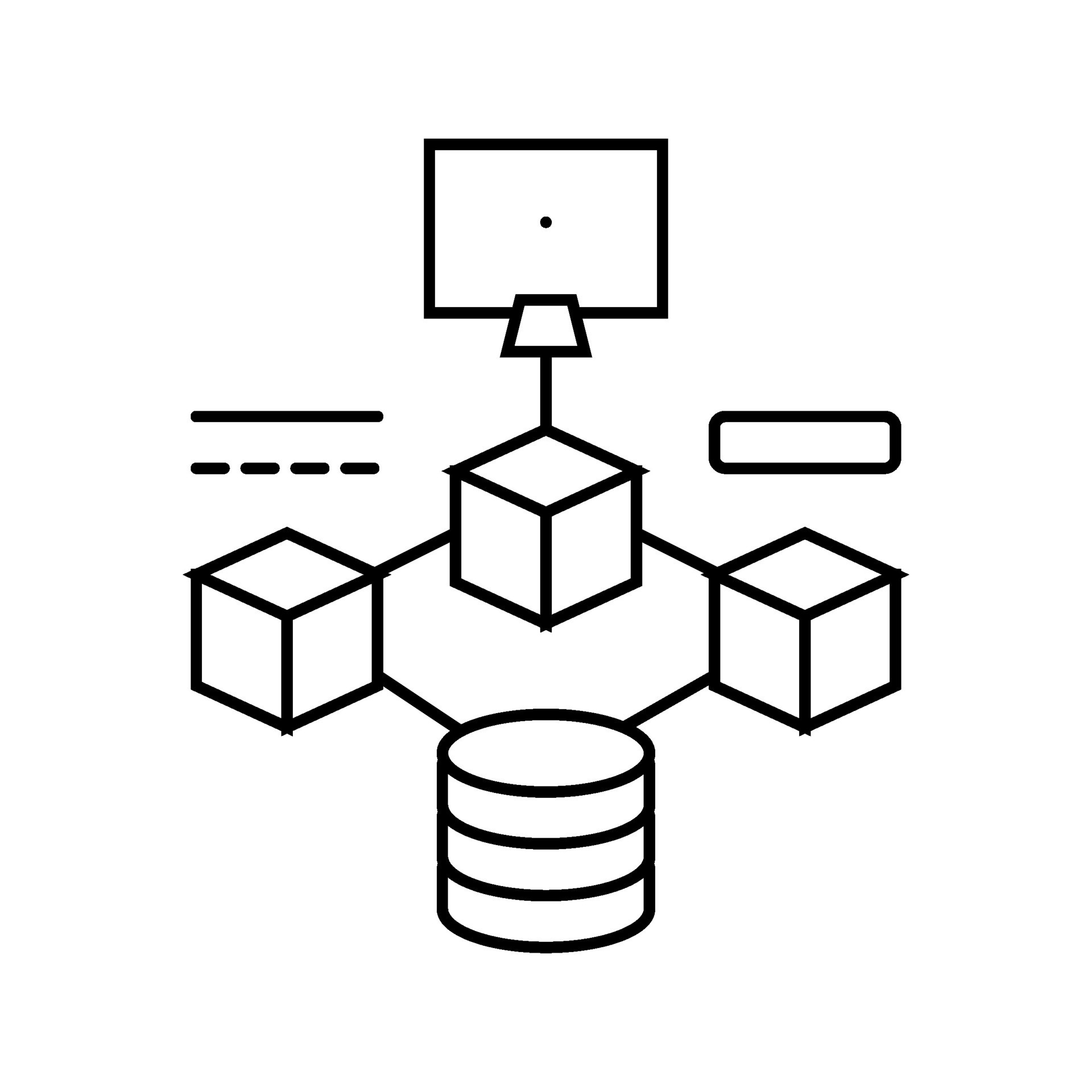 microservices software line icon vector illustration 35268803 Vector ... microservices software line icon vector illustration 35268803 Vector ...