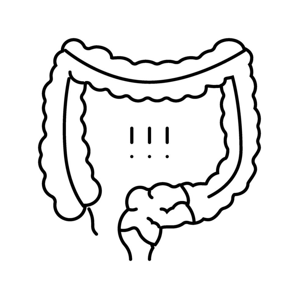 Loss Of Bowel Control Disease Symptom Line Icon Vector Illustration 35268991 Vector Art At Vecteezy